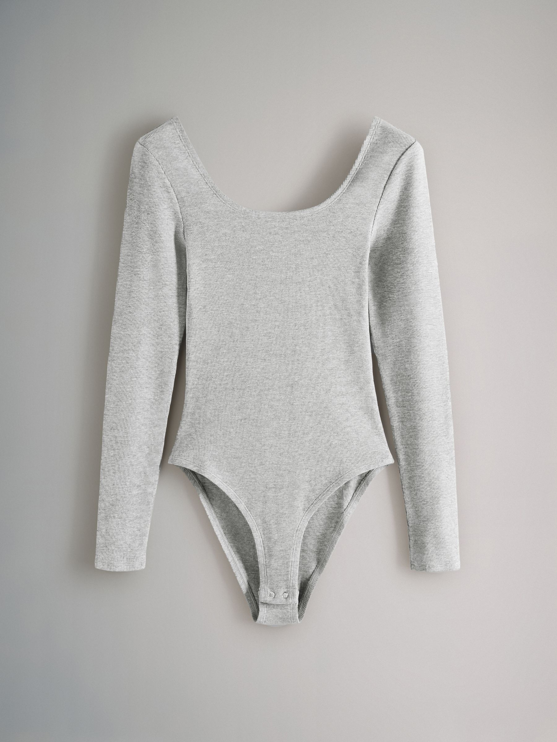 Buy The Set Grey/Black/White 3 Pack Ribbed Long Sleeve Bodysuits from ...