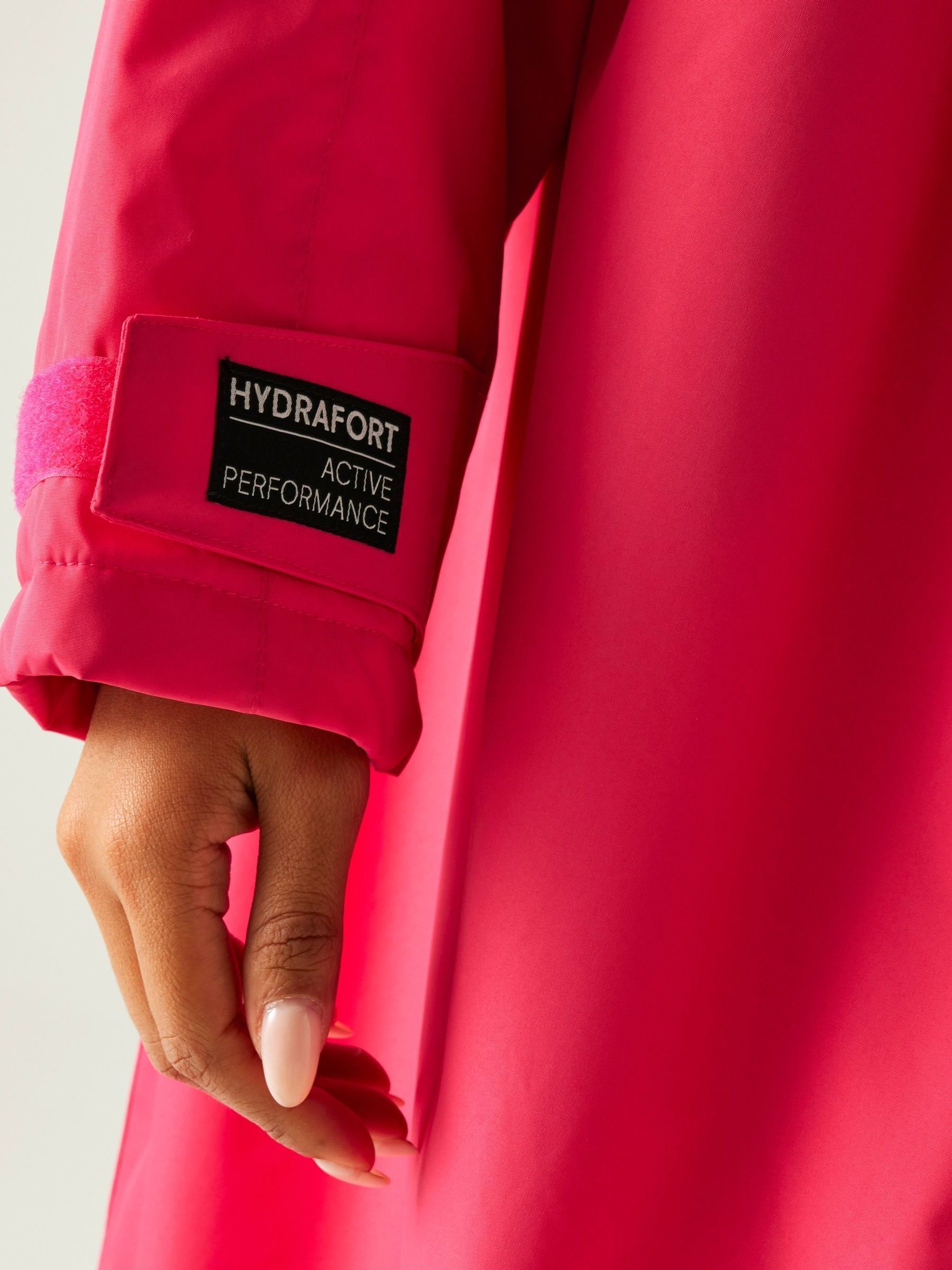 Buy Regatta Bright Pink Oversized Waterproof Borg-Fleece Lined Changing ...