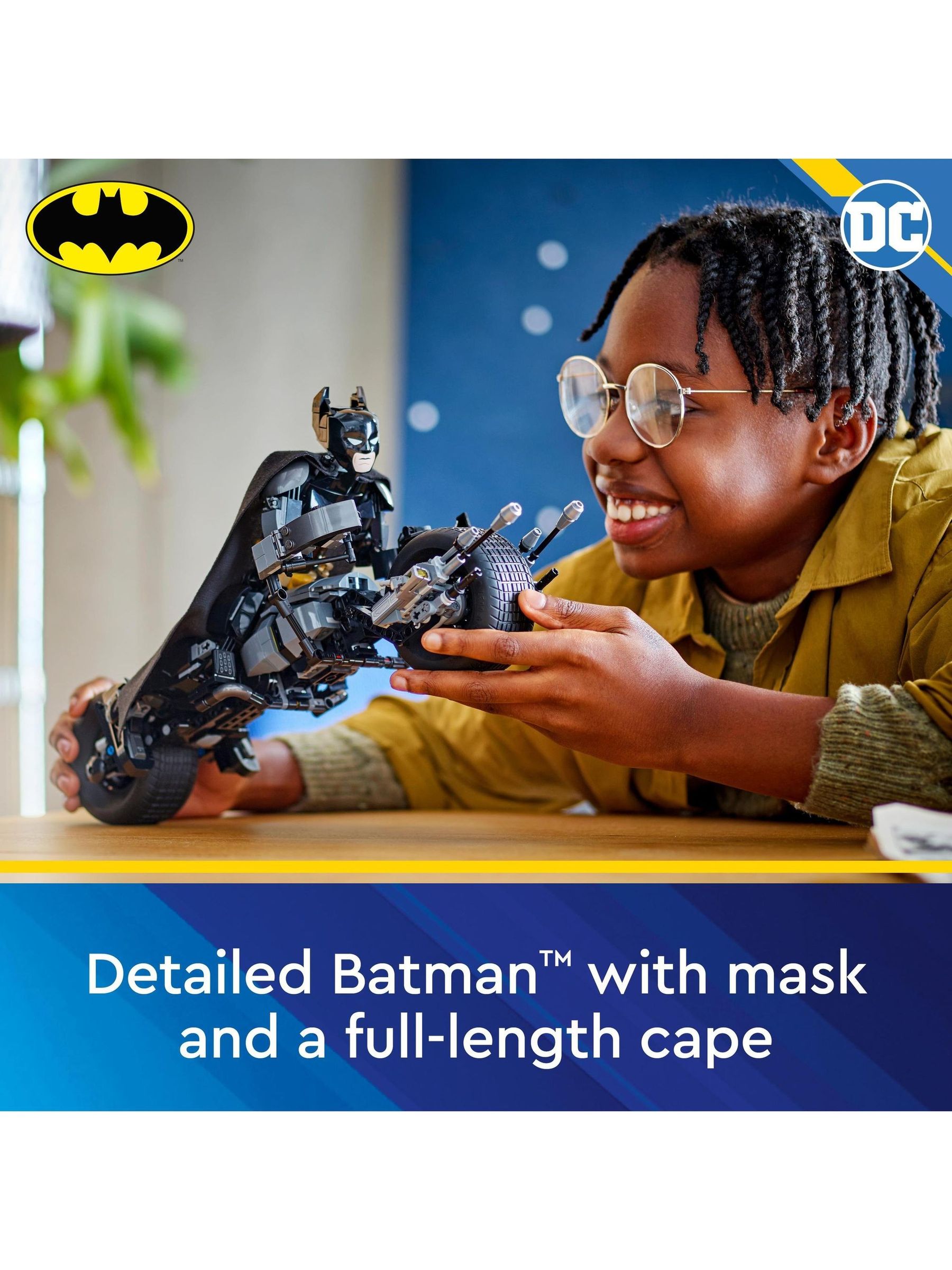 Buy LEGO DC Batman Batman Construction Figure And The BatPod Bike from the Next UK online shop