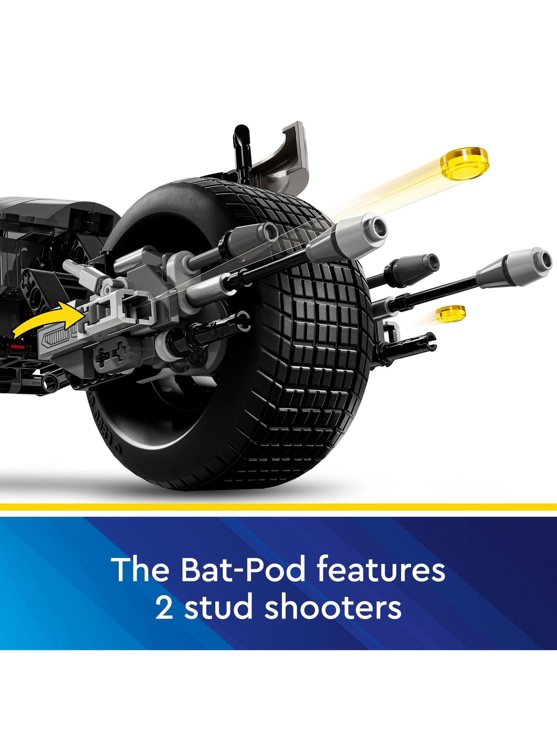Buy LEGO DC Batman Batman Construction Figure And The BatPod Bike from ...