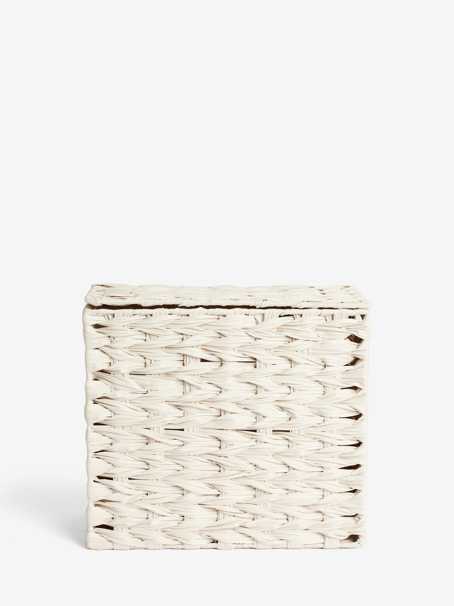Buy Cream Woven Plastic Slimline Basket from the Next UK online shop