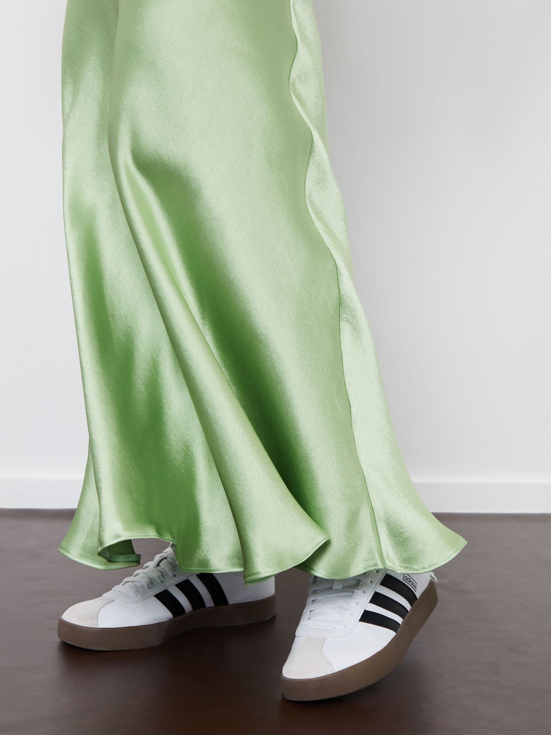 Buy Threadbare Light Green Satin Maxi Slip Skirt from Next Ireland