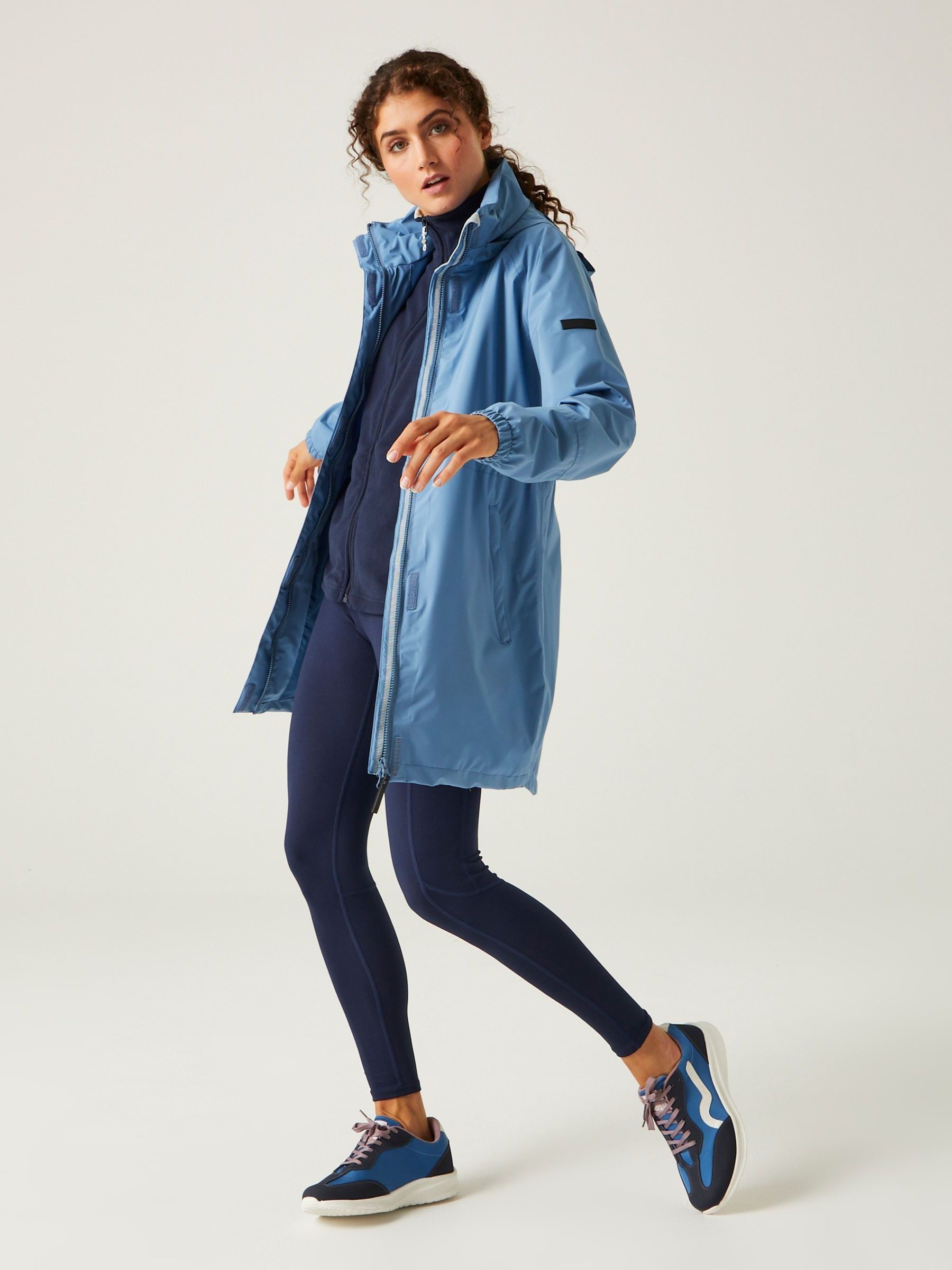 Buy Regatta Blue Sagano Waterproof Hiking Jacket from the Next UK ...