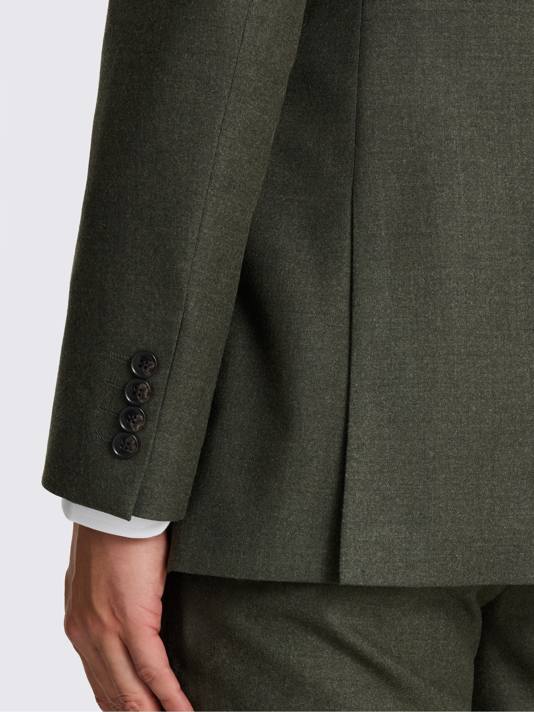 Buy MOSS Army Green Tailored Fit Performance Suit Jacket from the Next ...