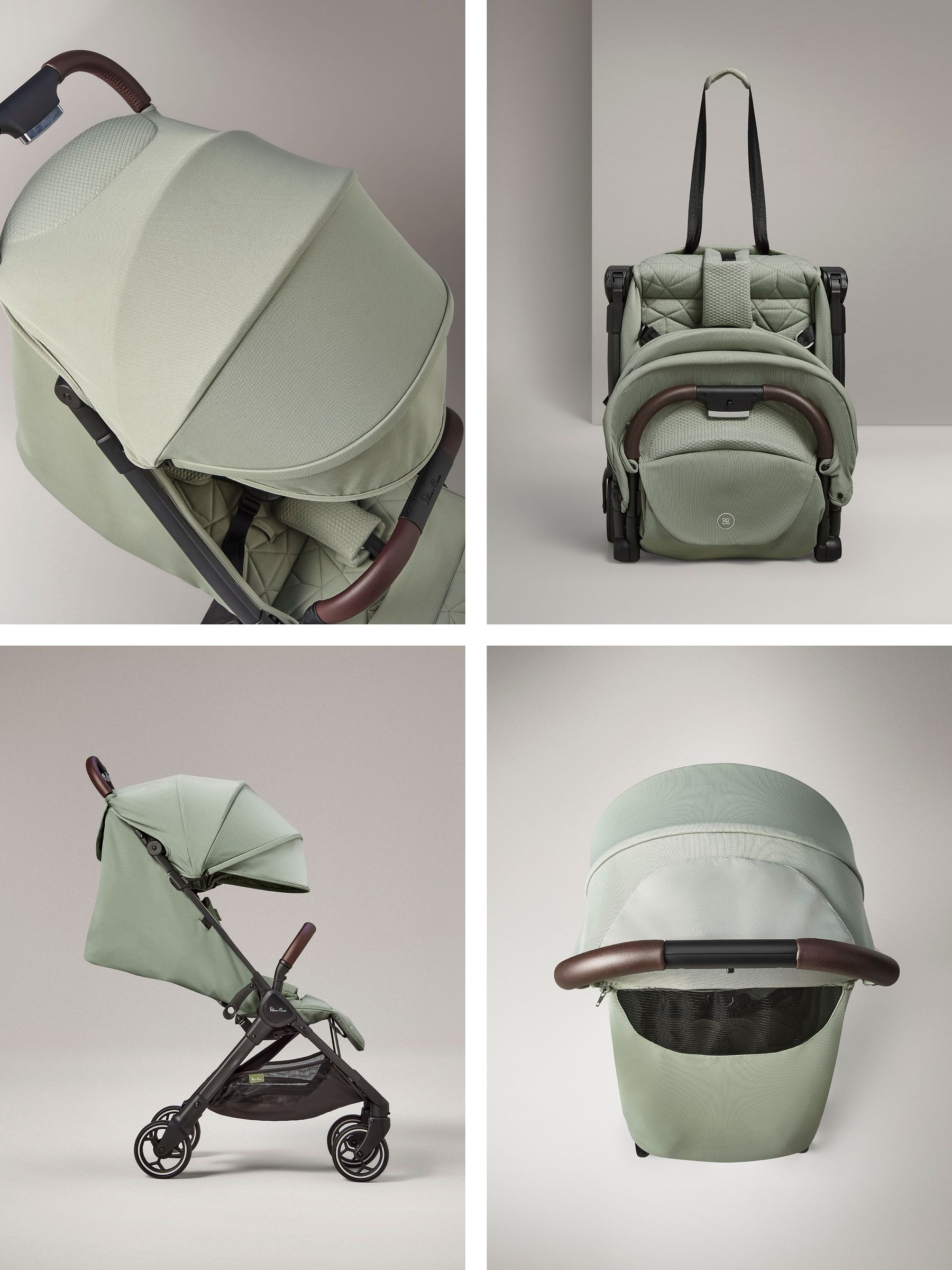 Buy Silver Cross Green Clic Compact Pushchair from the Next UK online shop
