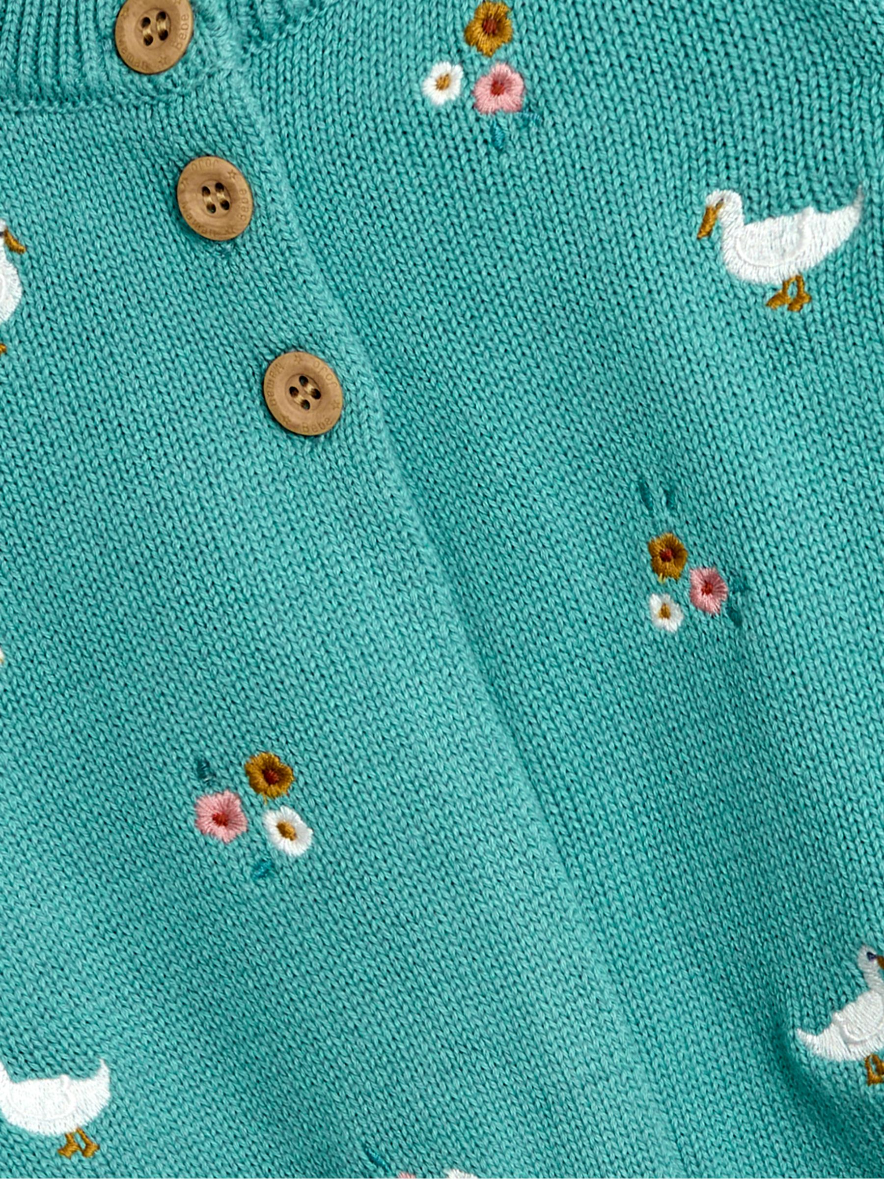Buy JoJo Maman Bébé Duck Egg Embroidered Pretty Cardigan from the Next ...