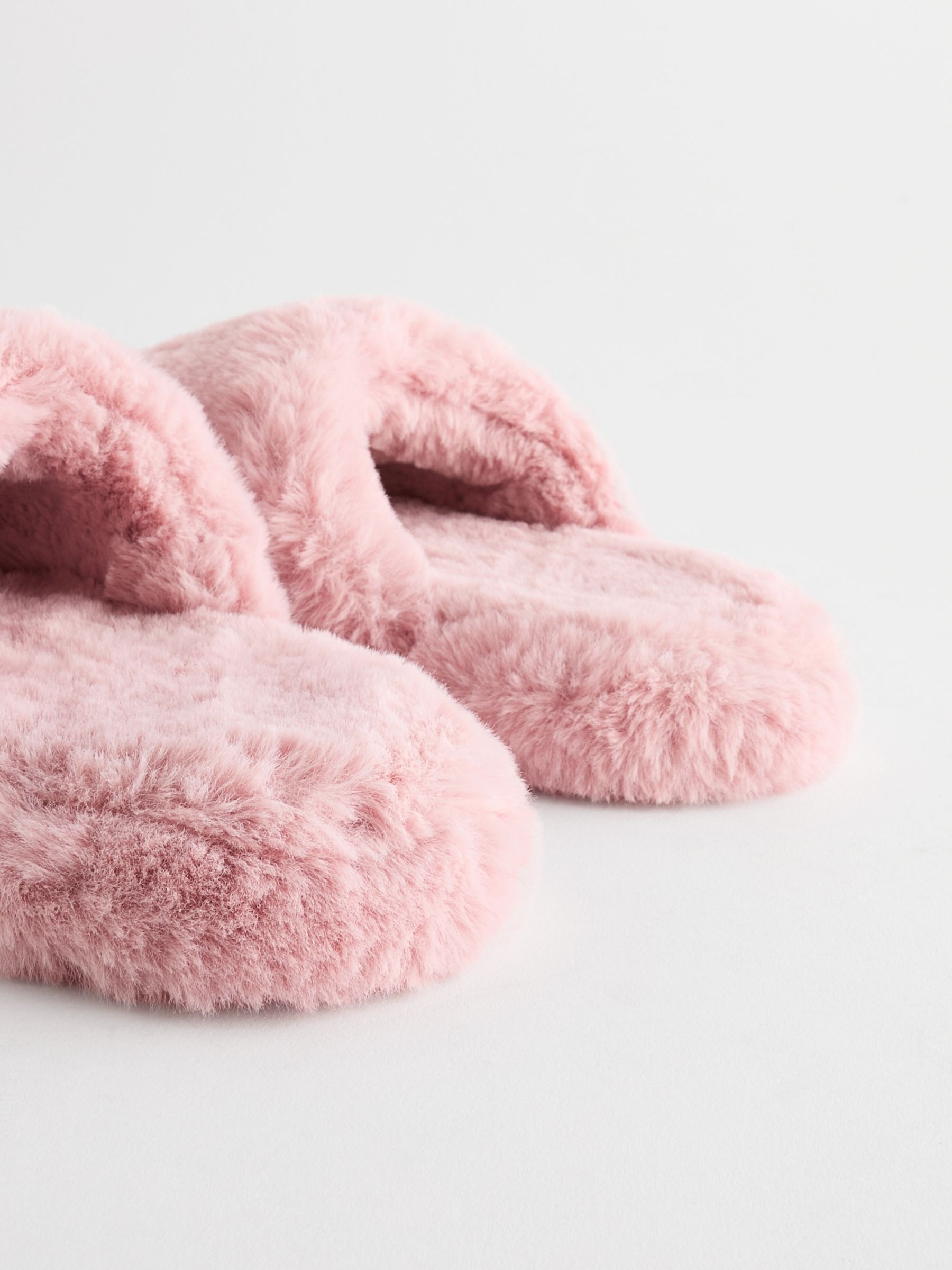 Buy Pink Mule Slippers from the Next UK online shop