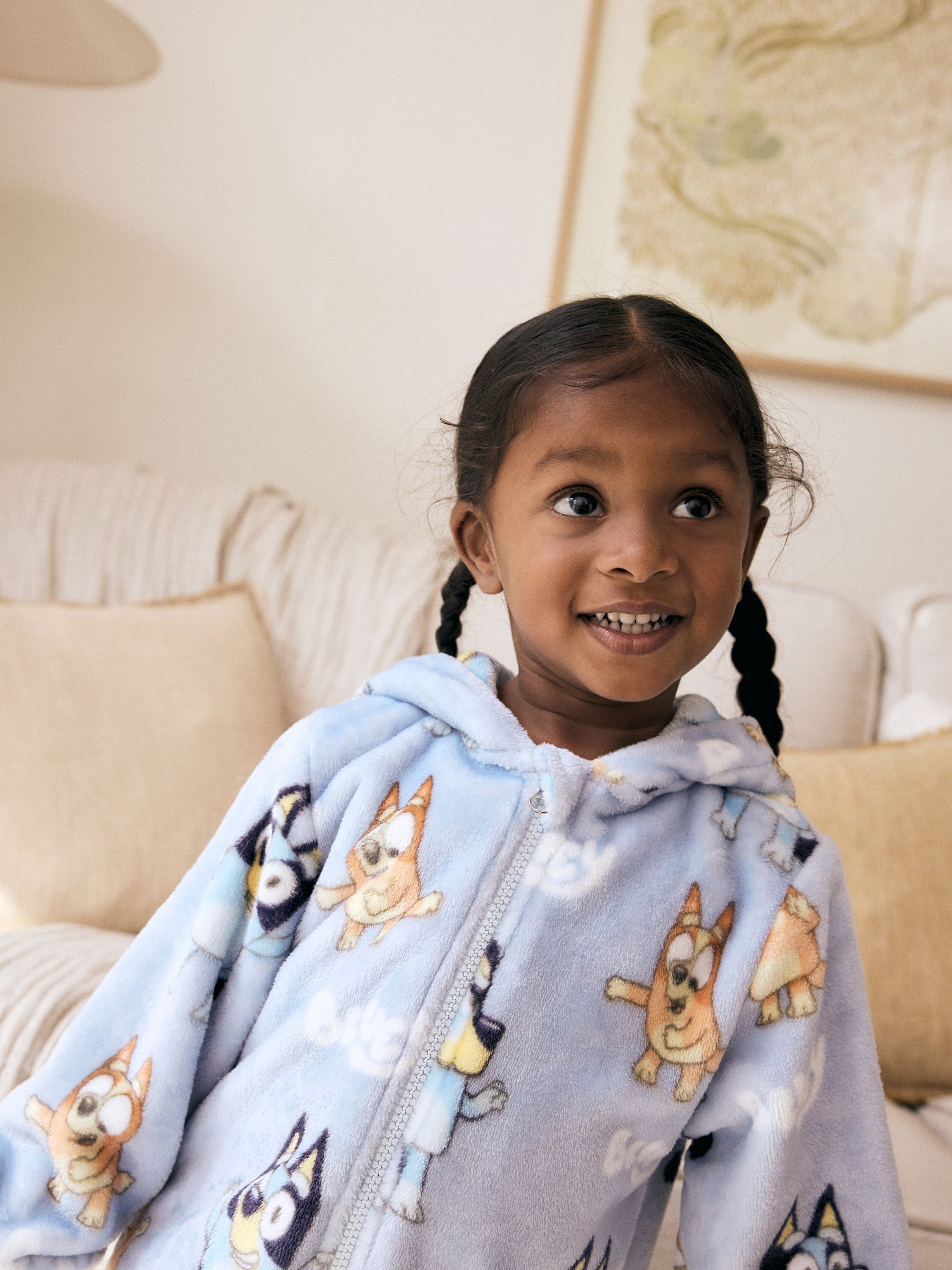 Buy Blue Fleece All-In-One (2-10yrs) from the Next UK online shop