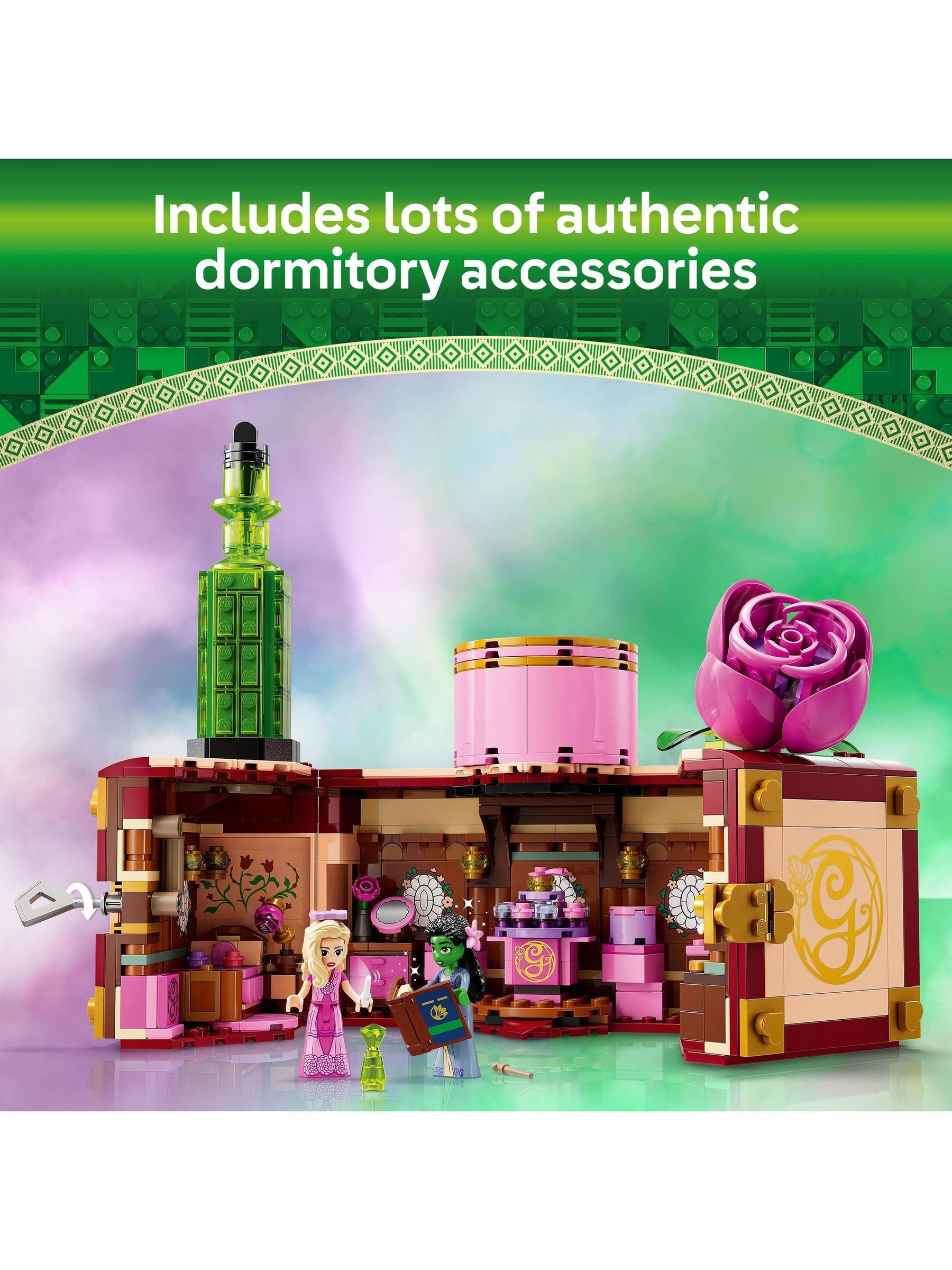 Buy Lego Wicked Glinda Elphabas Dormitory Set 75683 from the Next UK ...
