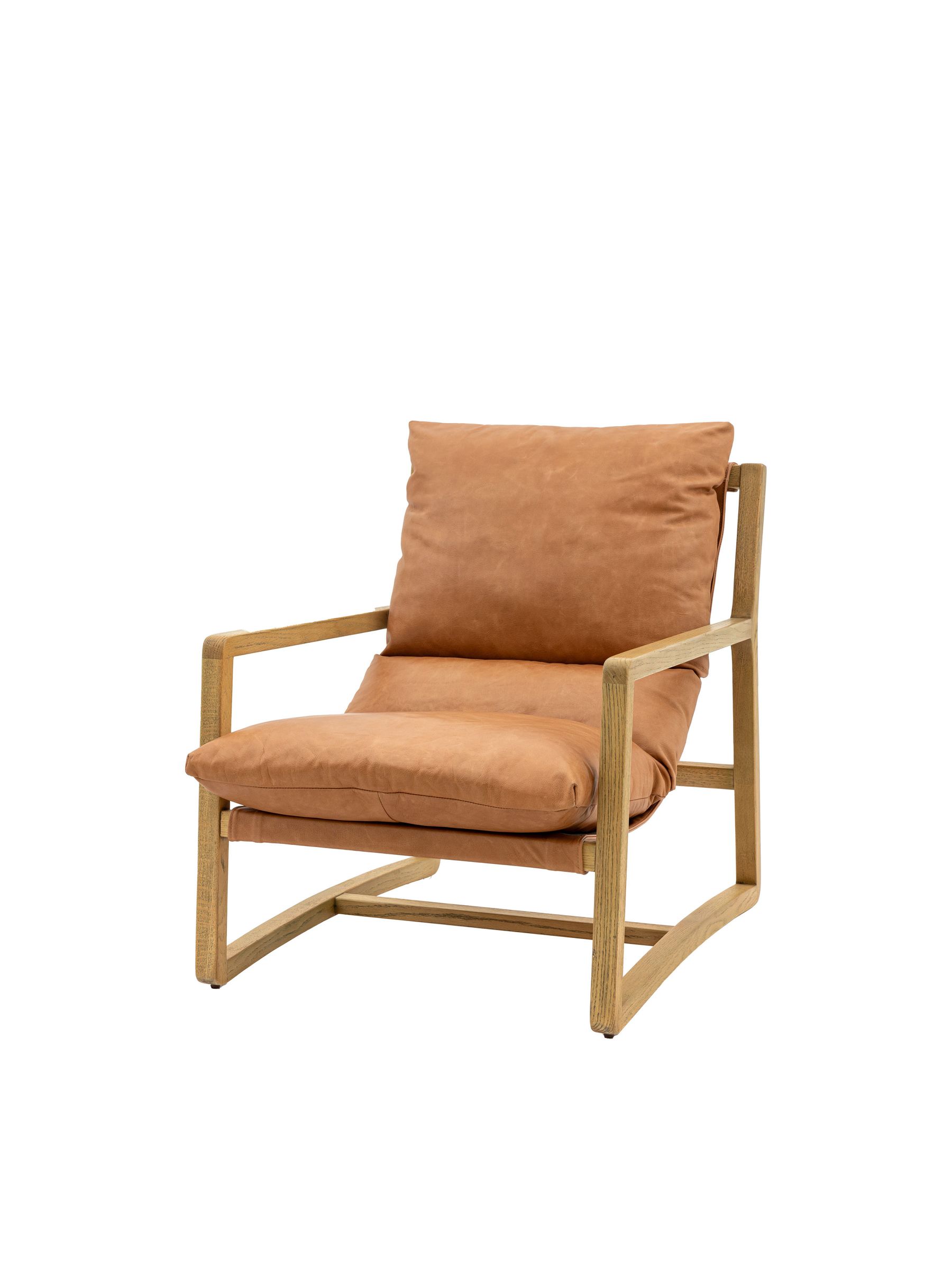 Buy Gallery Home Vintage Brown Codie Leather Armchair from the Next UK ...