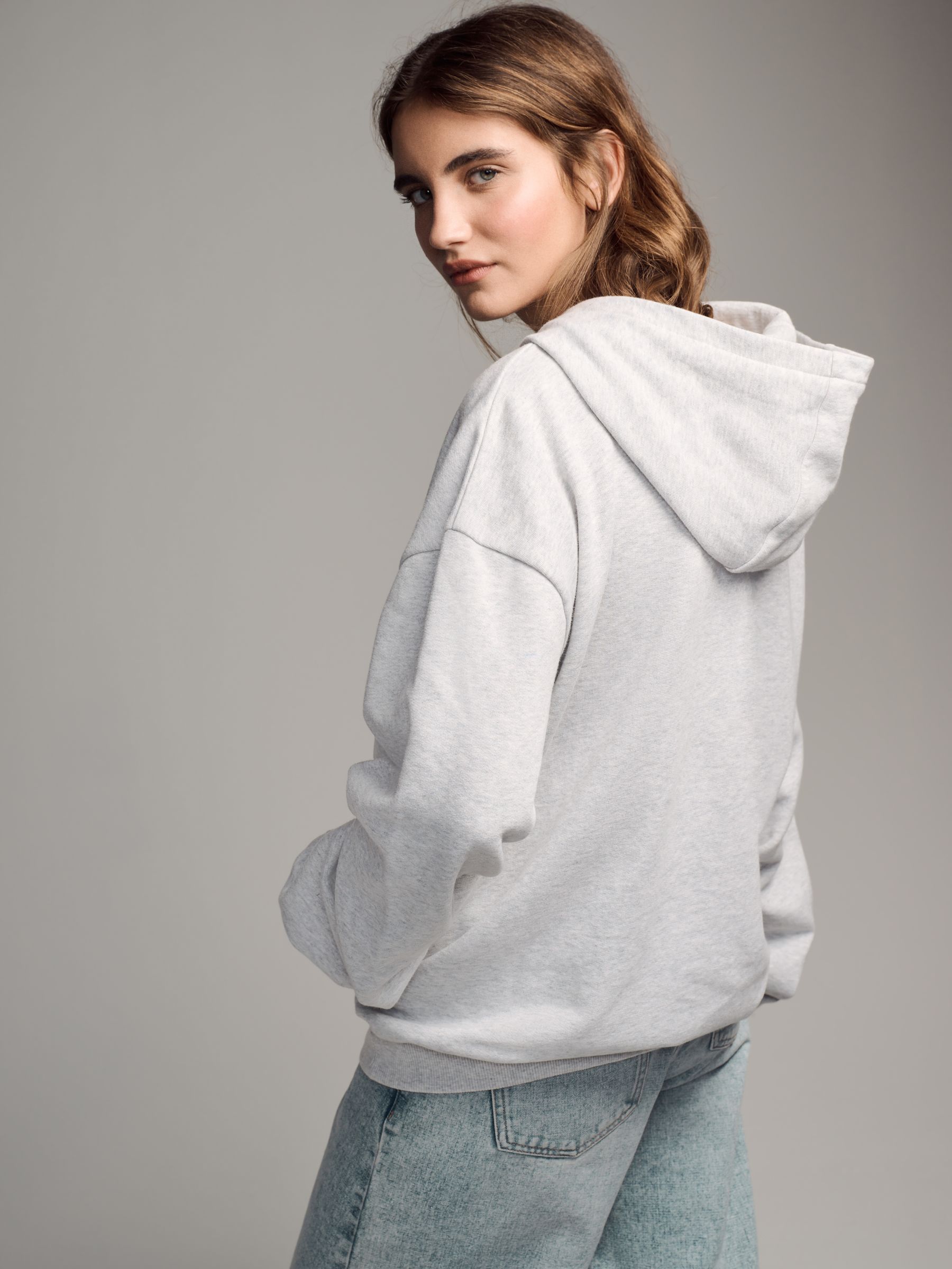 Buy The Set Grey/Black 2 Pack Relaxed Hoodies from the Next UK online shop