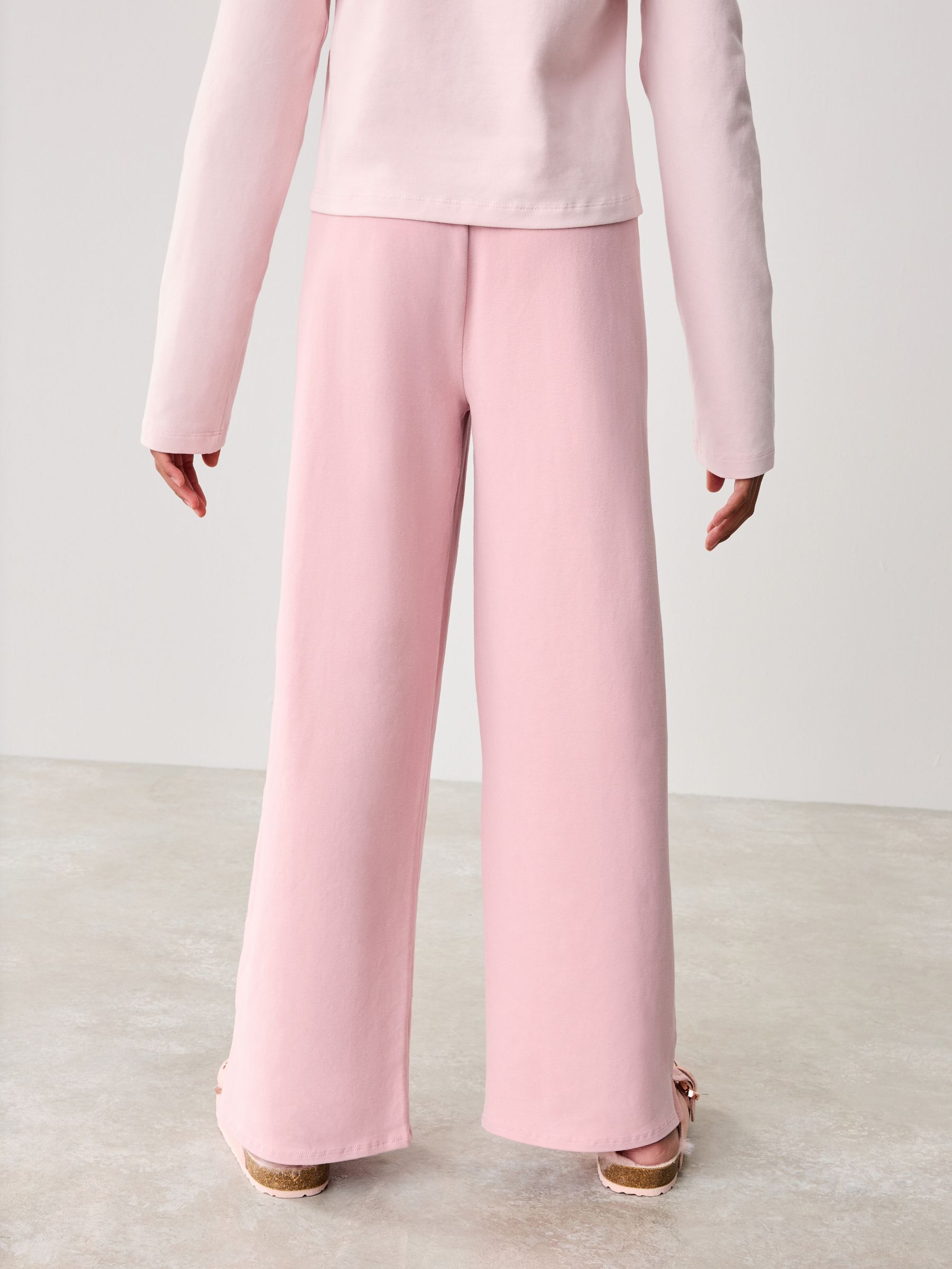 Buy Baker by Ted Baker Pink Branded Wide Leg Pyjama Set from the Next ...