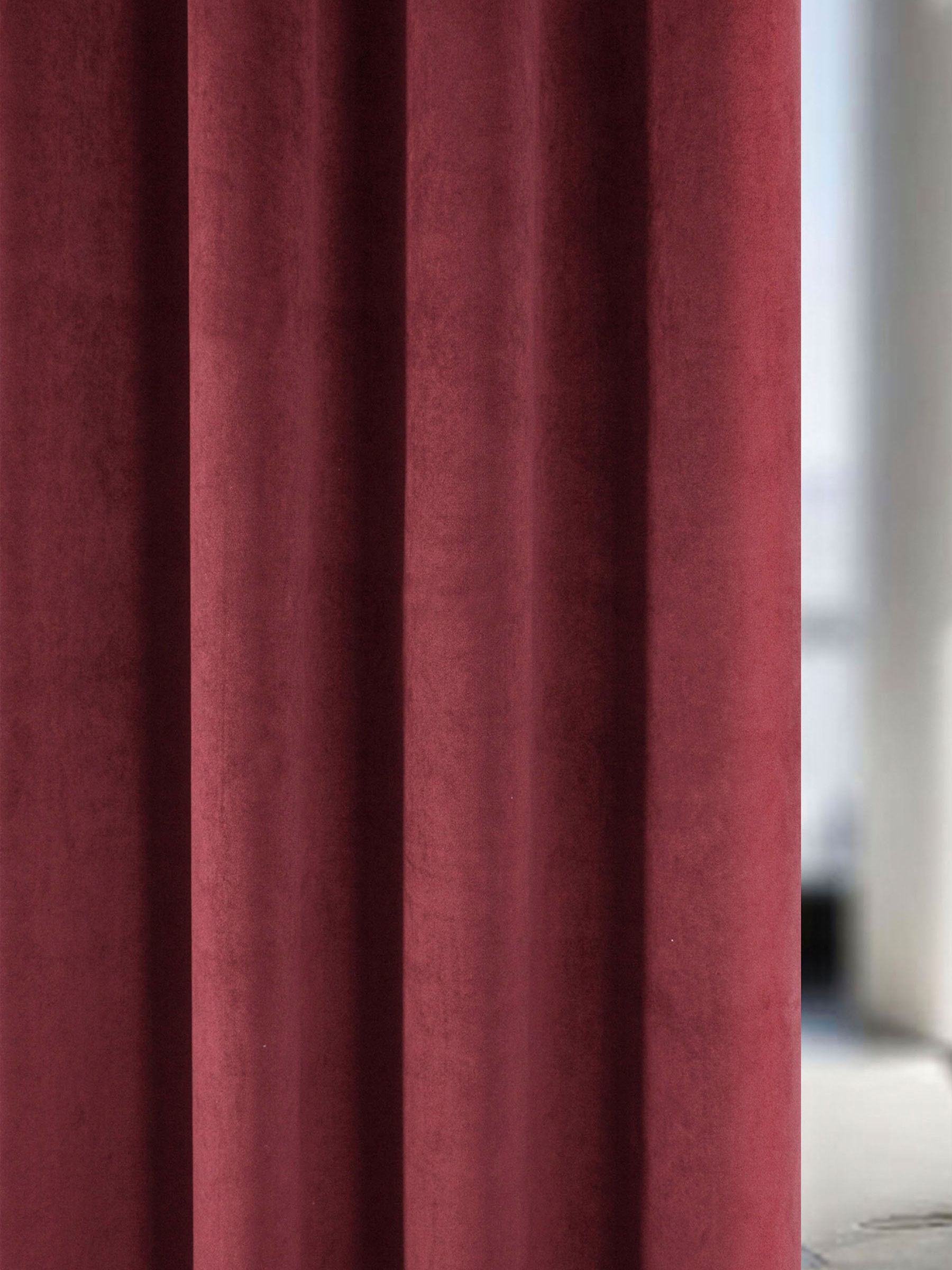 Buy Enhanced Living Red Thermal Blackout Singl Curtain from the Next UK ...