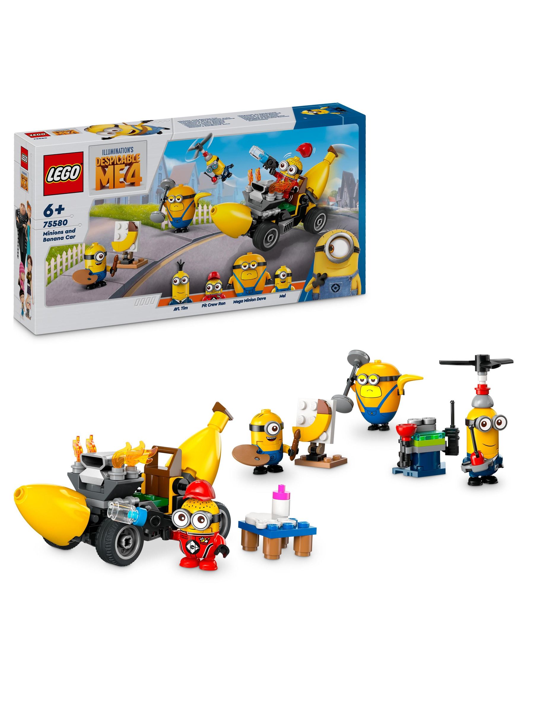 Buy LEGO Despicable Me Minions and Banana Car Toy from the Next UK ...