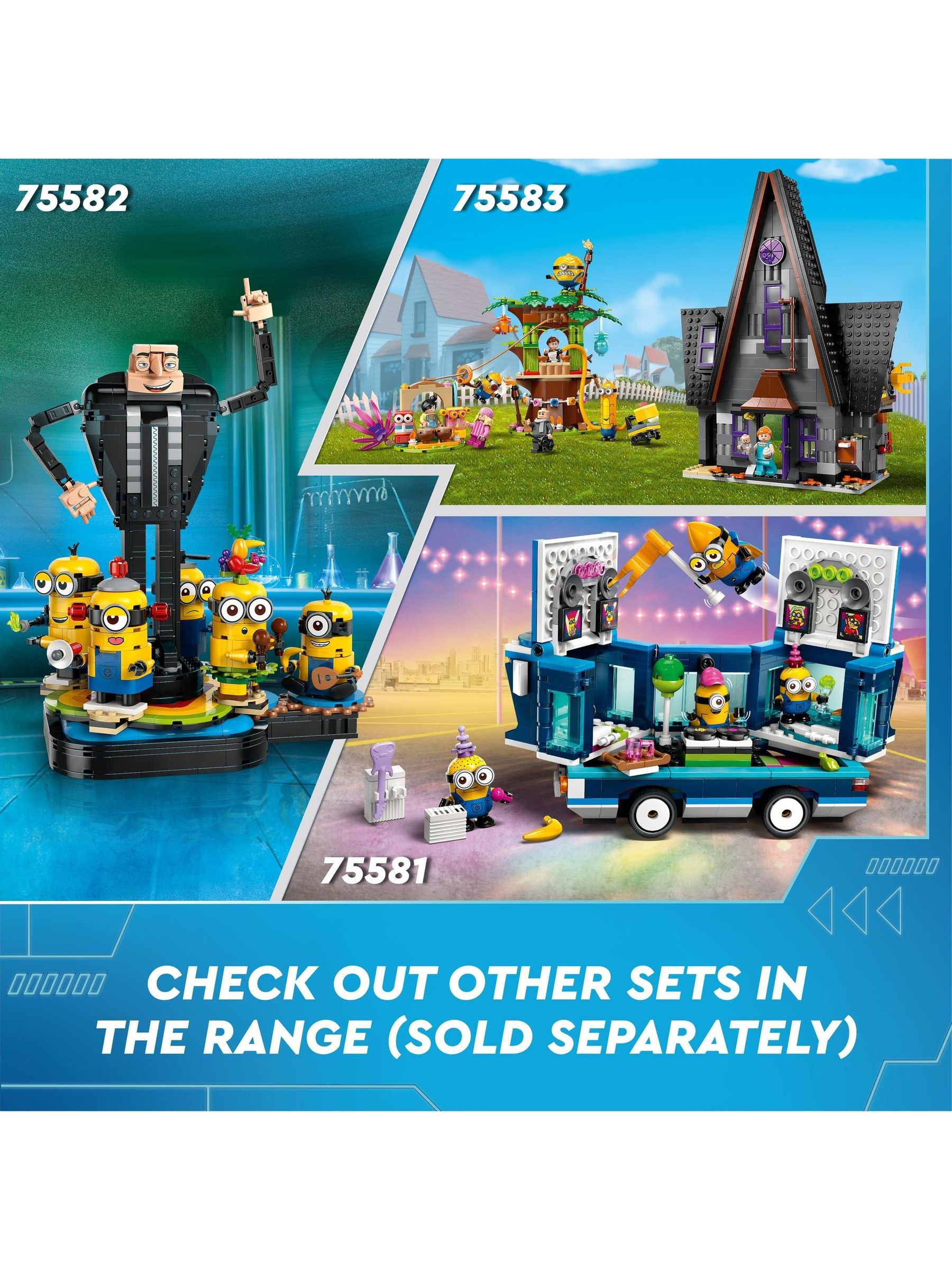 Buy LEGO Despicable Me Minions and Banana Car Toy from the Next UK ...
