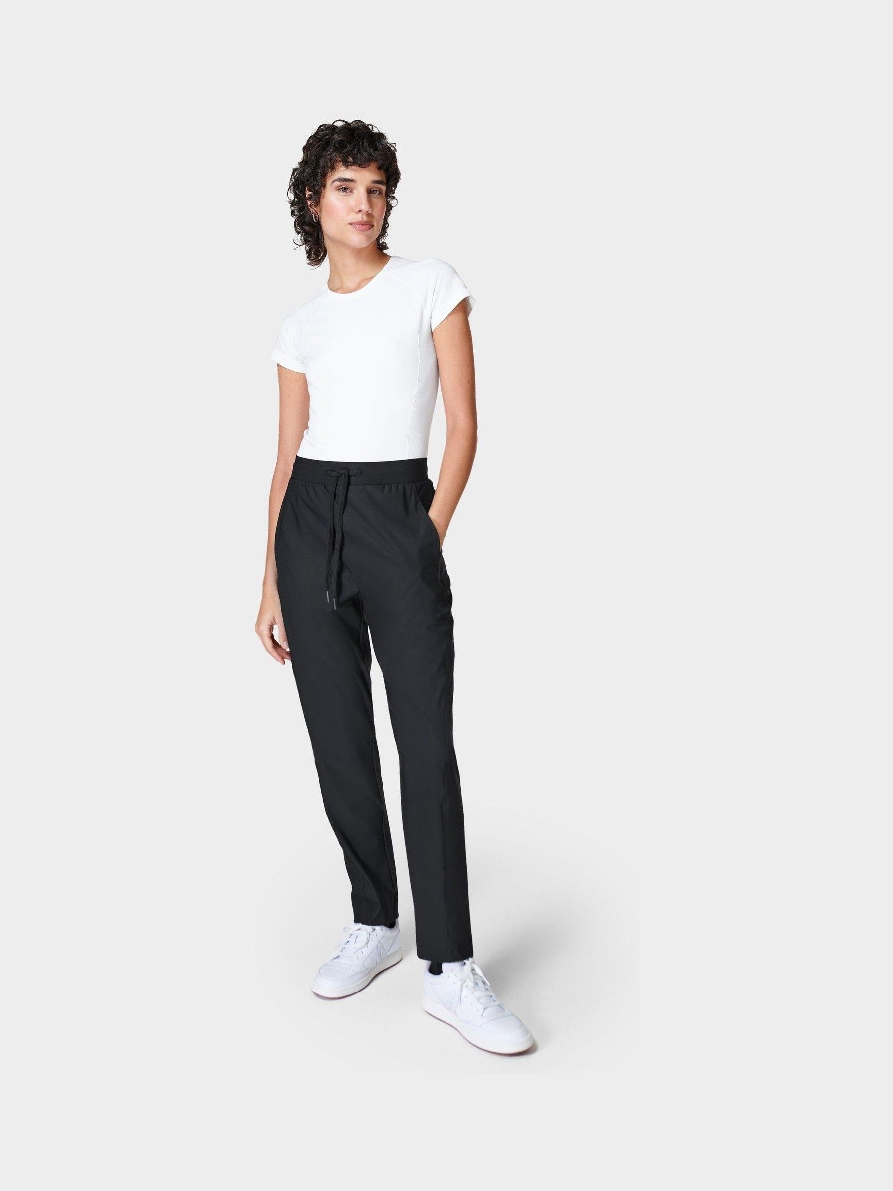 Buy Sweaty Betty Black 25" Inseam Explorer Trousers from the Next UK ...