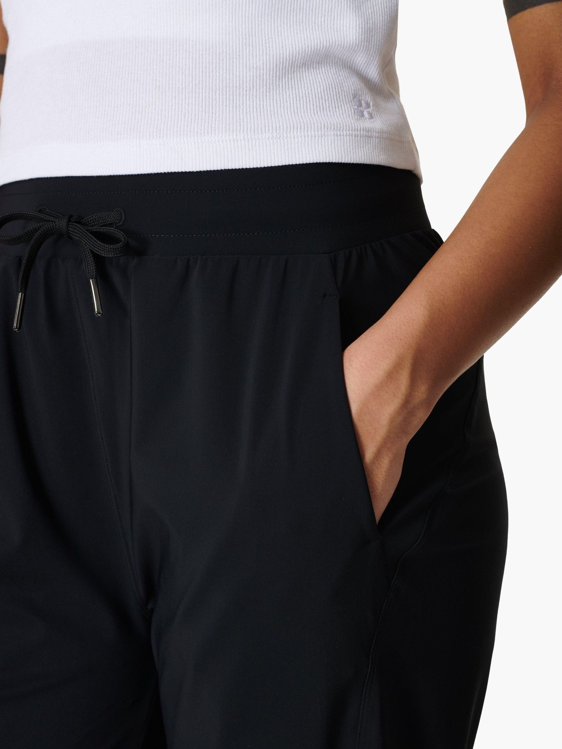 Buy Sweaty Betty Black 25" Inseam Explorer Trousers from the Next UK ...
