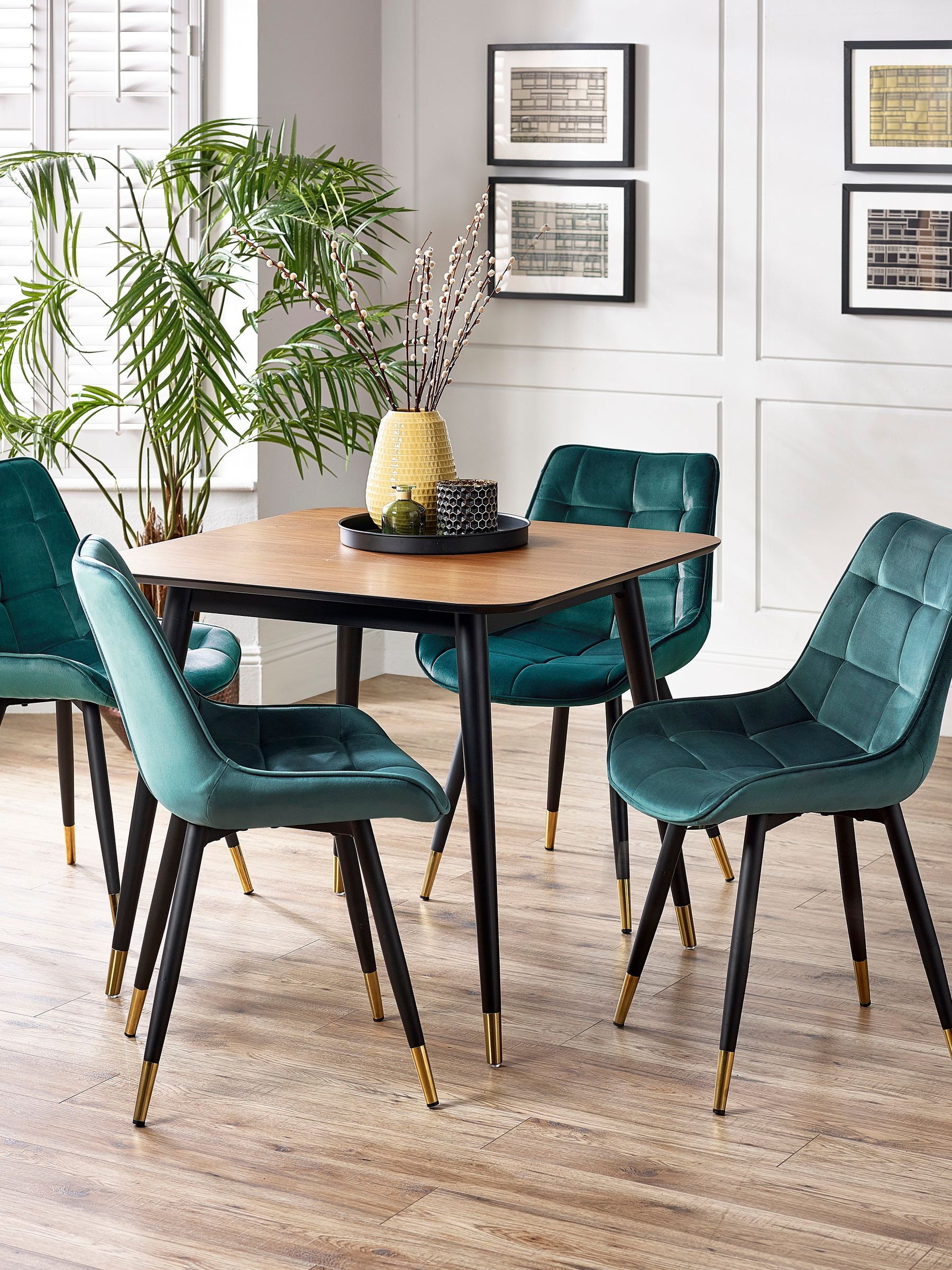 Buy Julian Bowen Brown Findlay Square Dining Table from the Next UK online shop