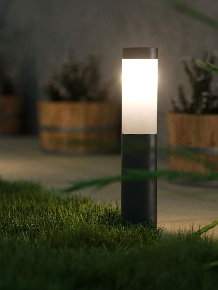 Buy SolarCentre Black London USB Solar Outdoor Post Light from the Next ...