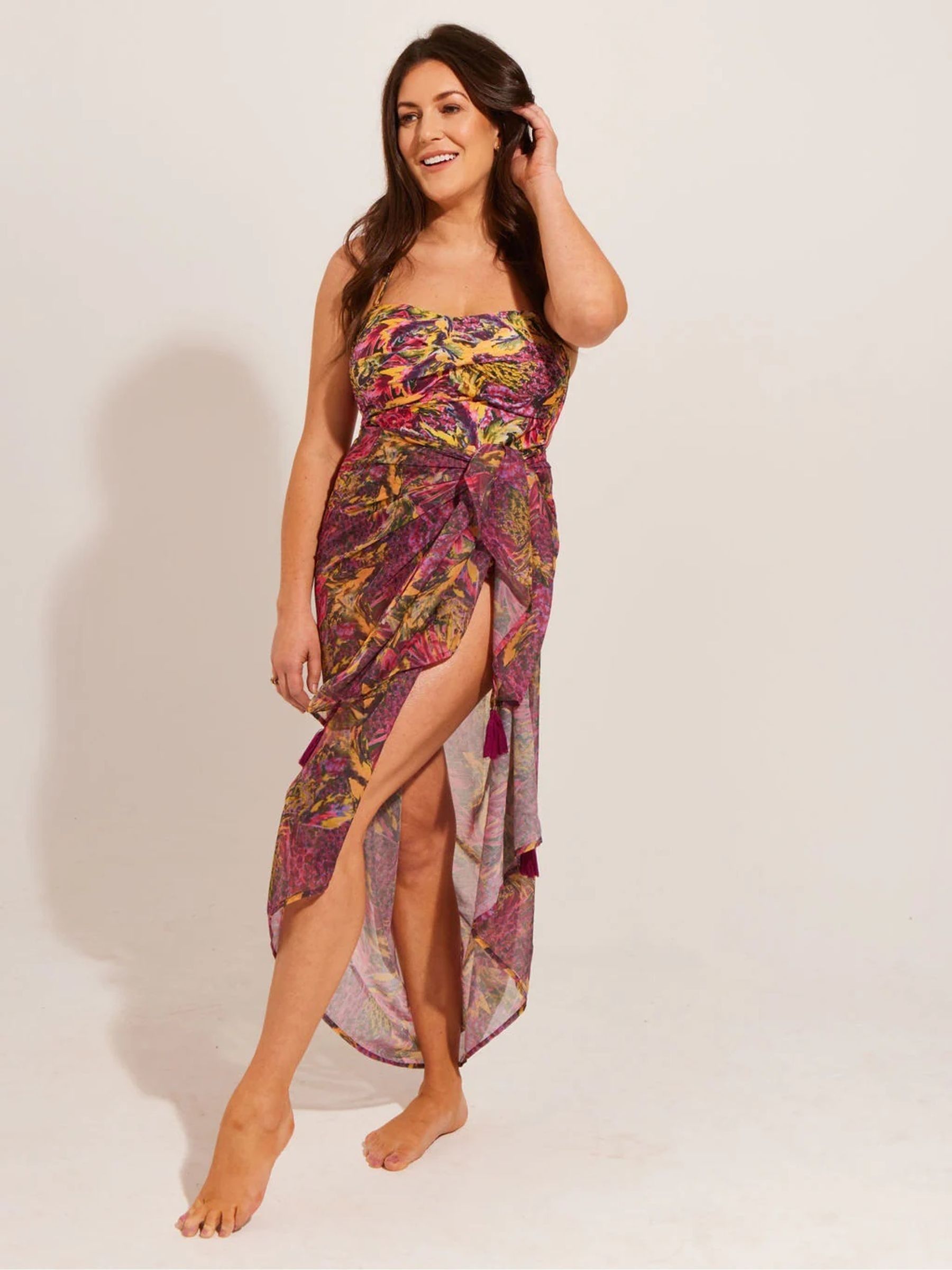 Buy Seaspray Pink Aruba Aop Pareo Cover-Up from the Next UK online shop