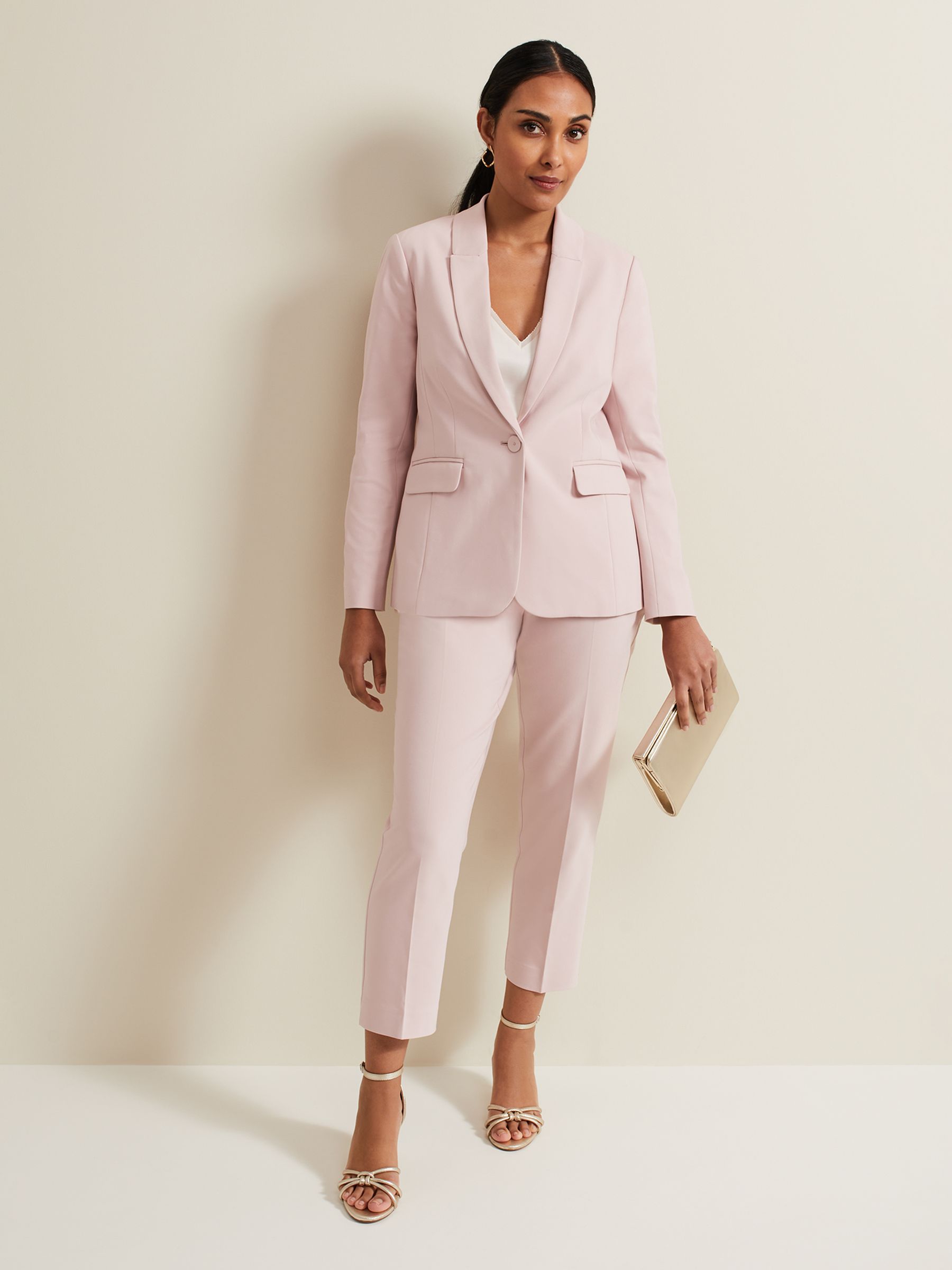 Buy Phase Eight Pink Petite Ulrica Fitted Jacket from the Next UK ...