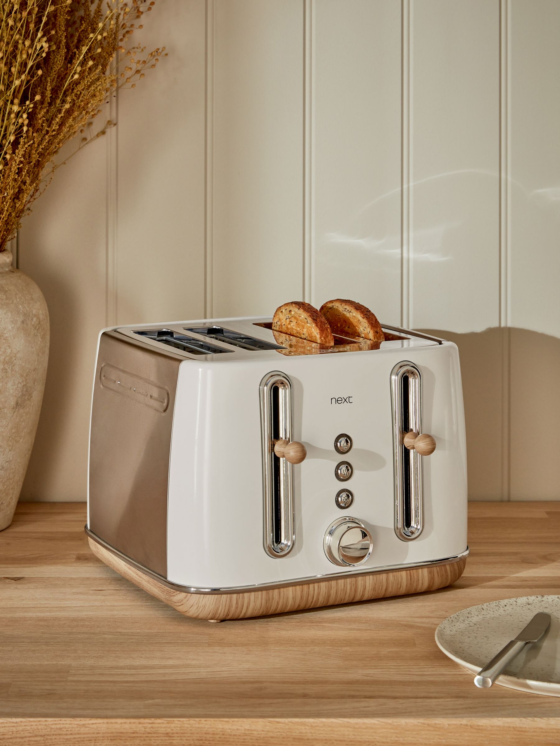 Buy Cream 4 Slice Malvern Toaster from the Next UK online shop