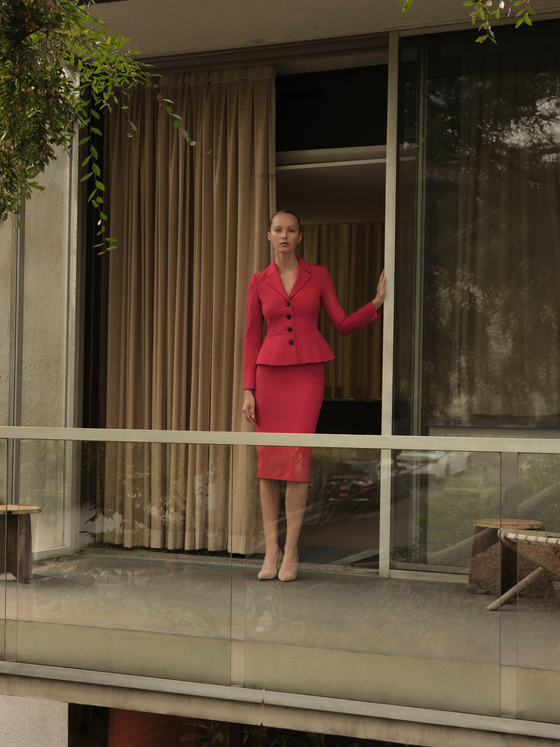 Buy Hobbs Red Brielle Jacket from the Next UK online shop