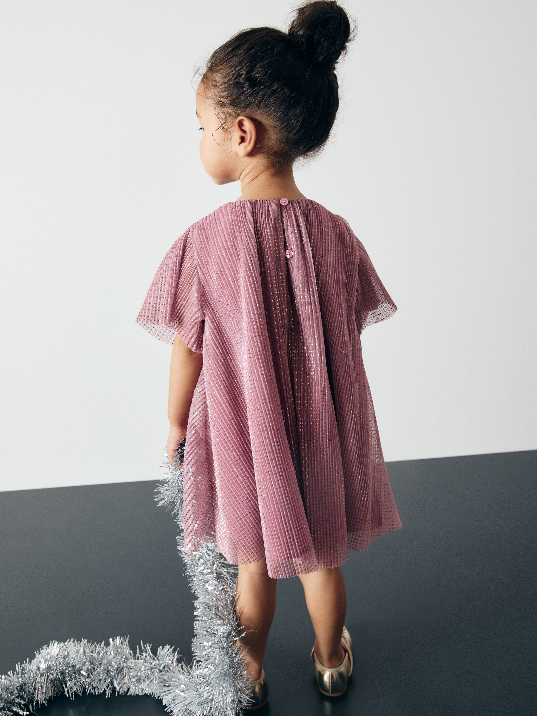 Buy Pink Sparkle Mesh Dress 3mths 7yrs From Next Australia
