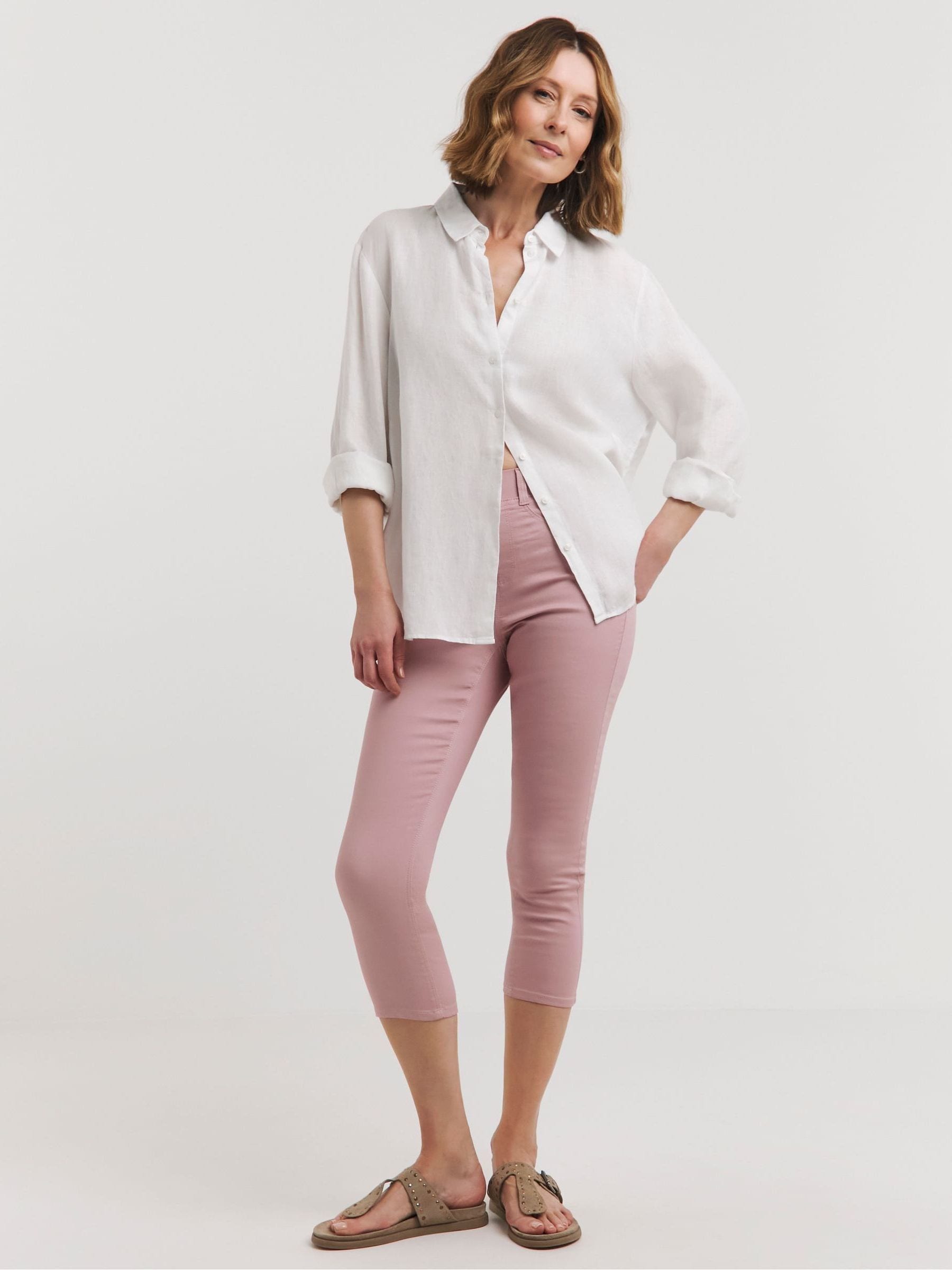 JD Williams Pink Crop Jeggings | Laura Ashley JD Williams Pink Crop Jeggings | Laura Ashley
