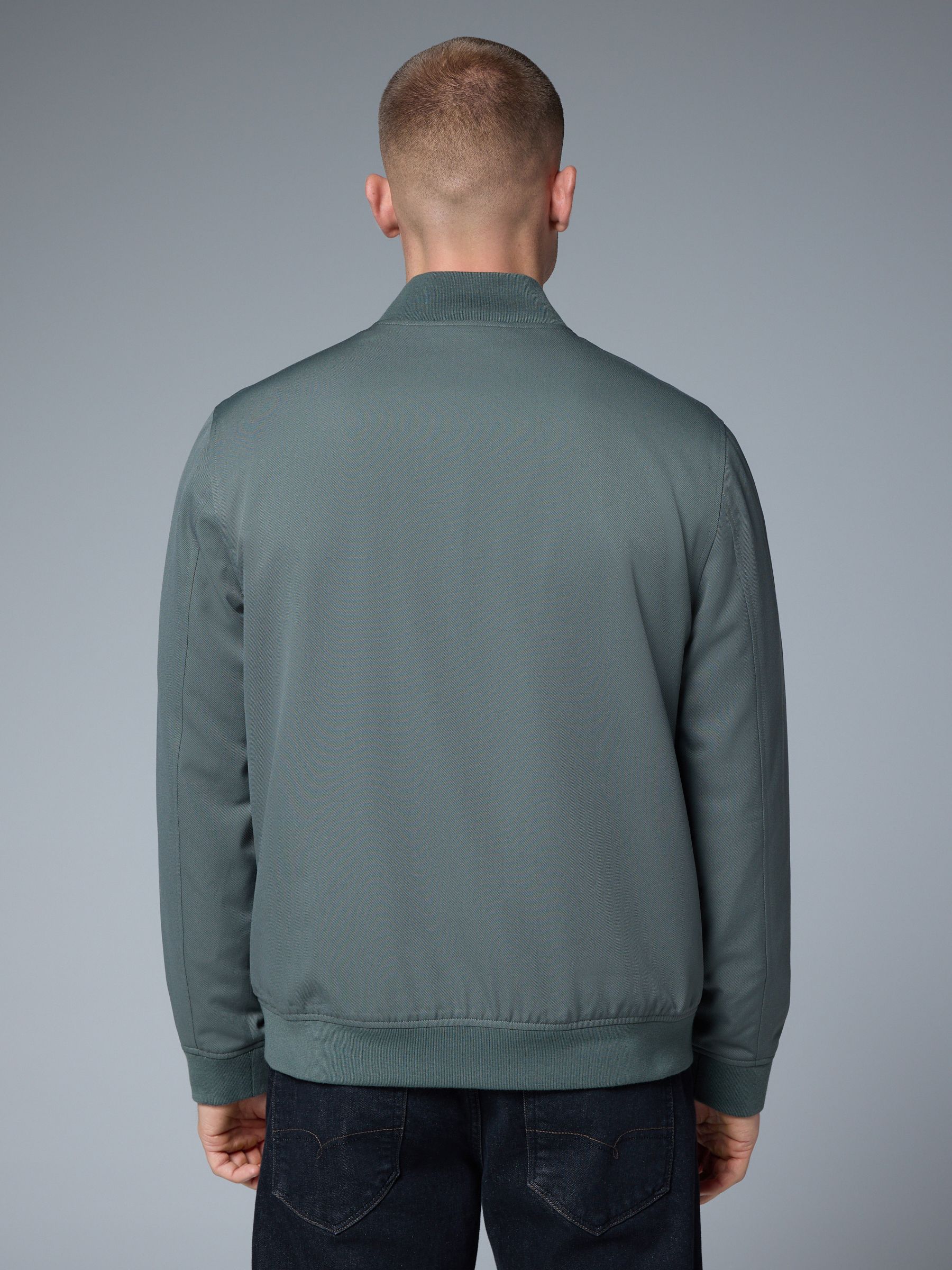 Buy Sage Green Smart Bomber Jacket from the Next UK online shop