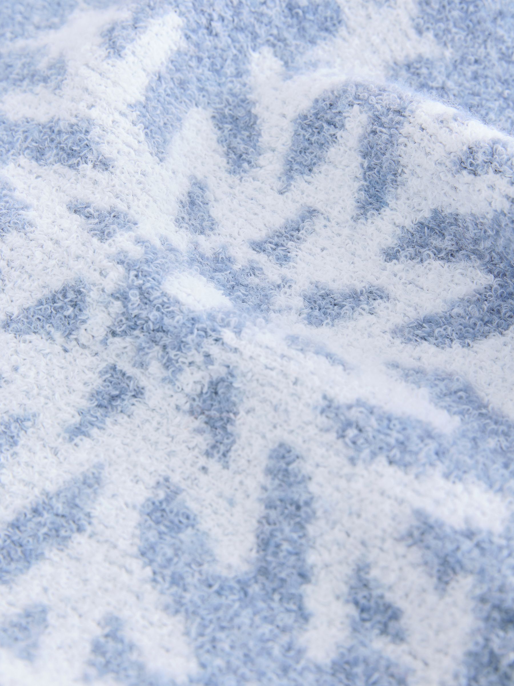 Buy Blue Snowflake Boucle Knitted Christmas Jumper from the Next UK ...