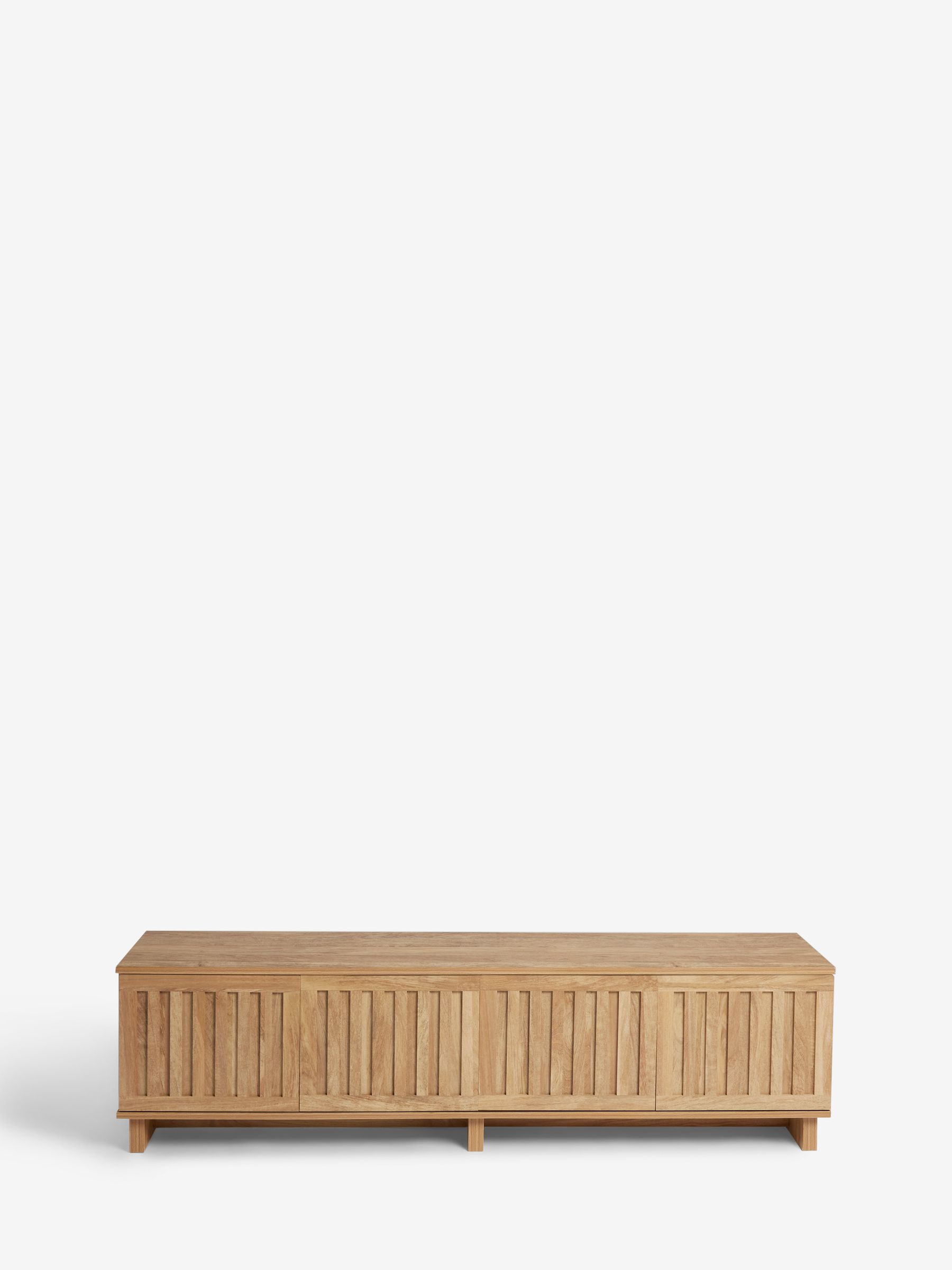 Buy Natural Up to 80 Inch Slatted TV Unit from the Next UK online shop