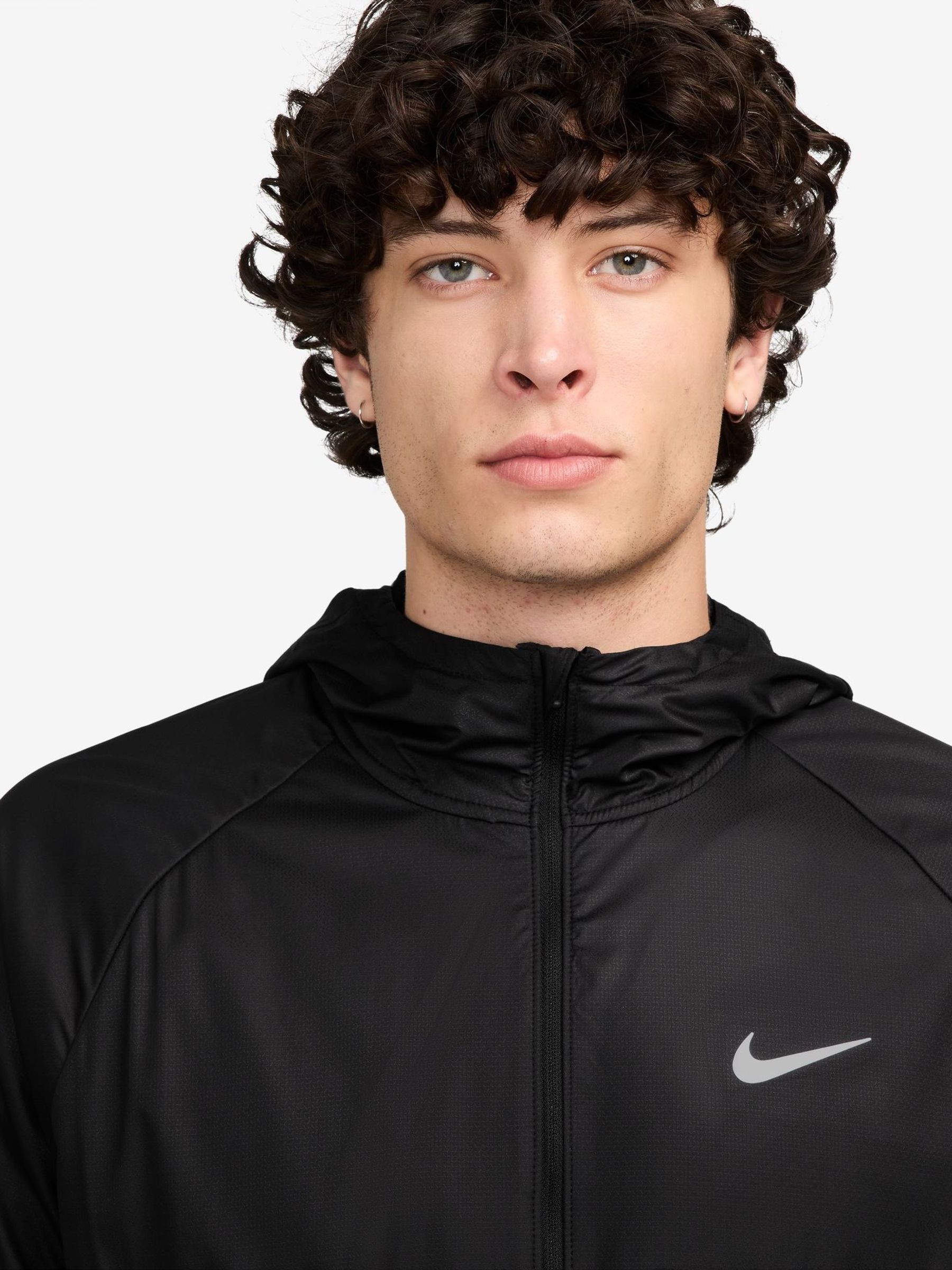 Buy Nike Black Sphere Miler Therma-FIT Running Jacket from the Next UK ...