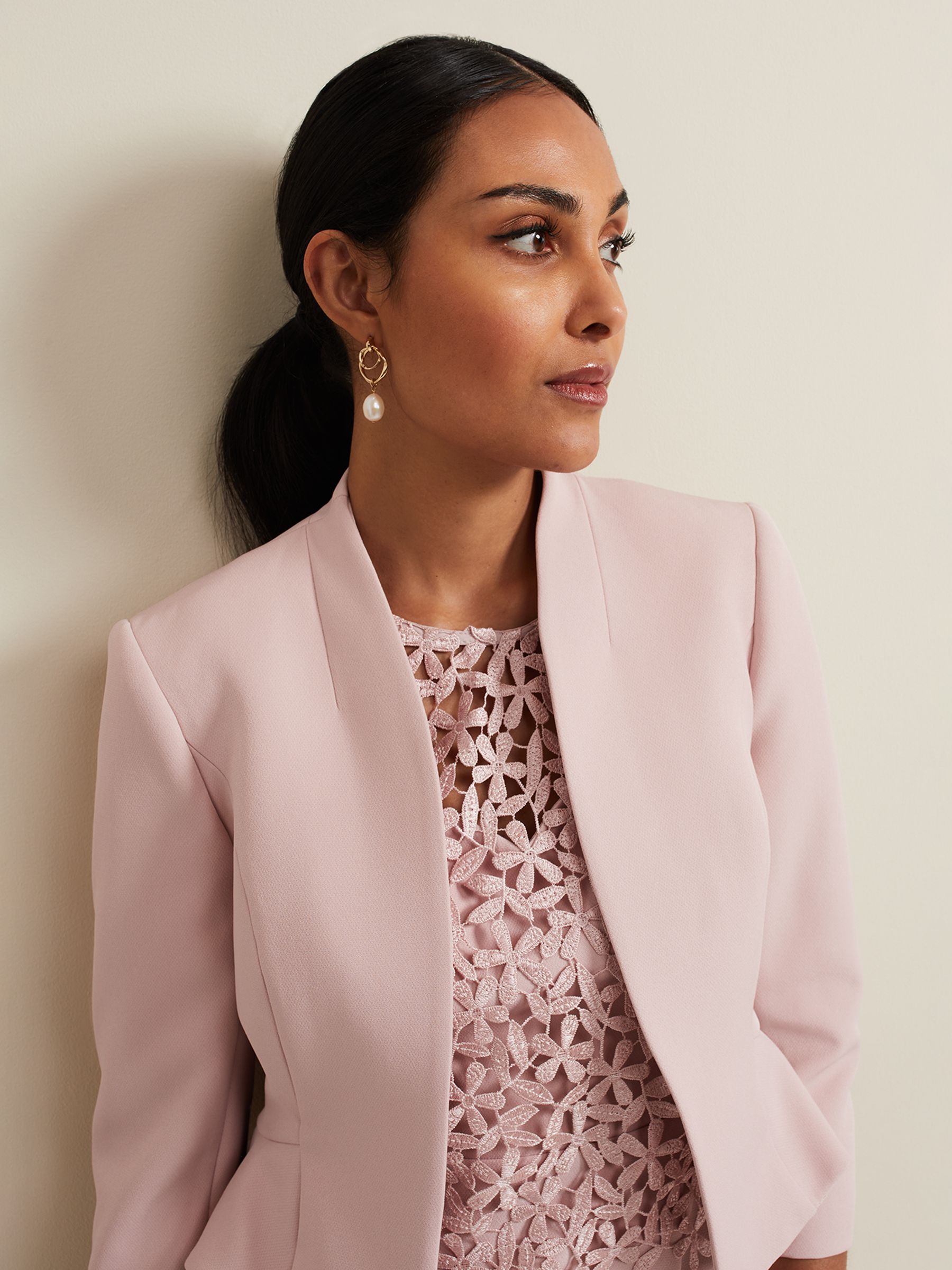 Buy Phase Eight Pink Petite Daisy Jacket from the Next UK online shop