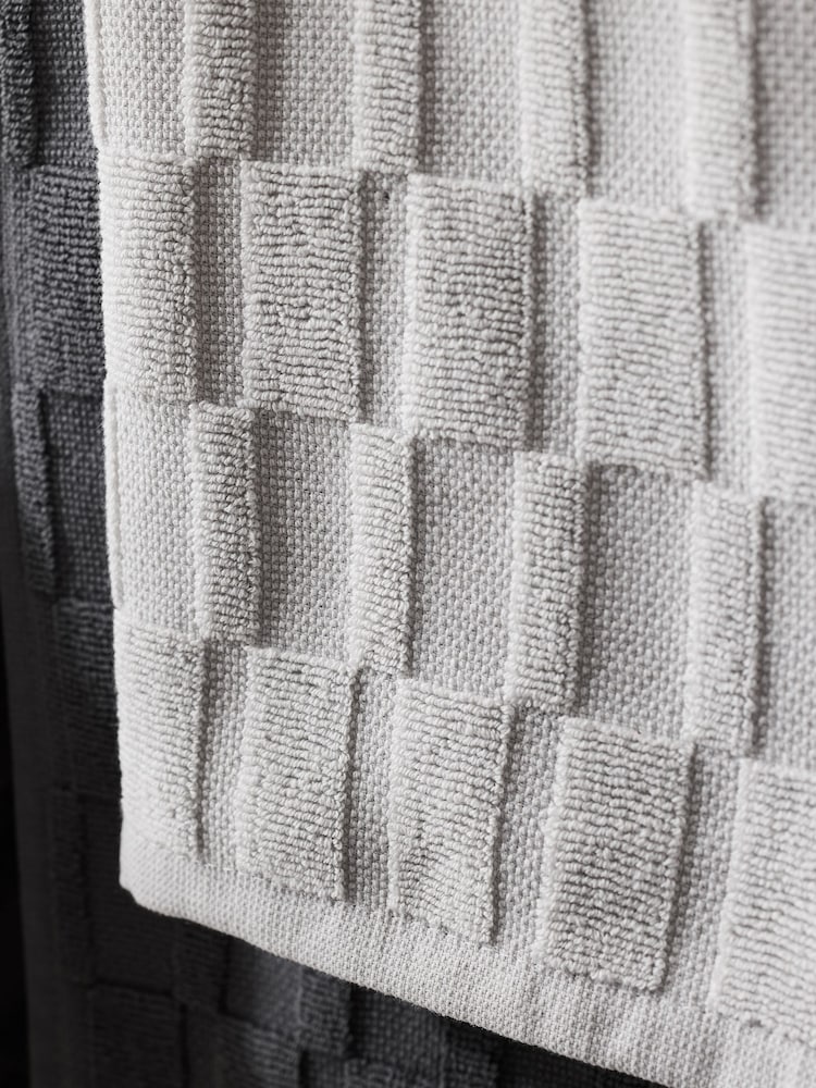 Buy Grey Terry Set of 5 Tea Towels from Next Australia