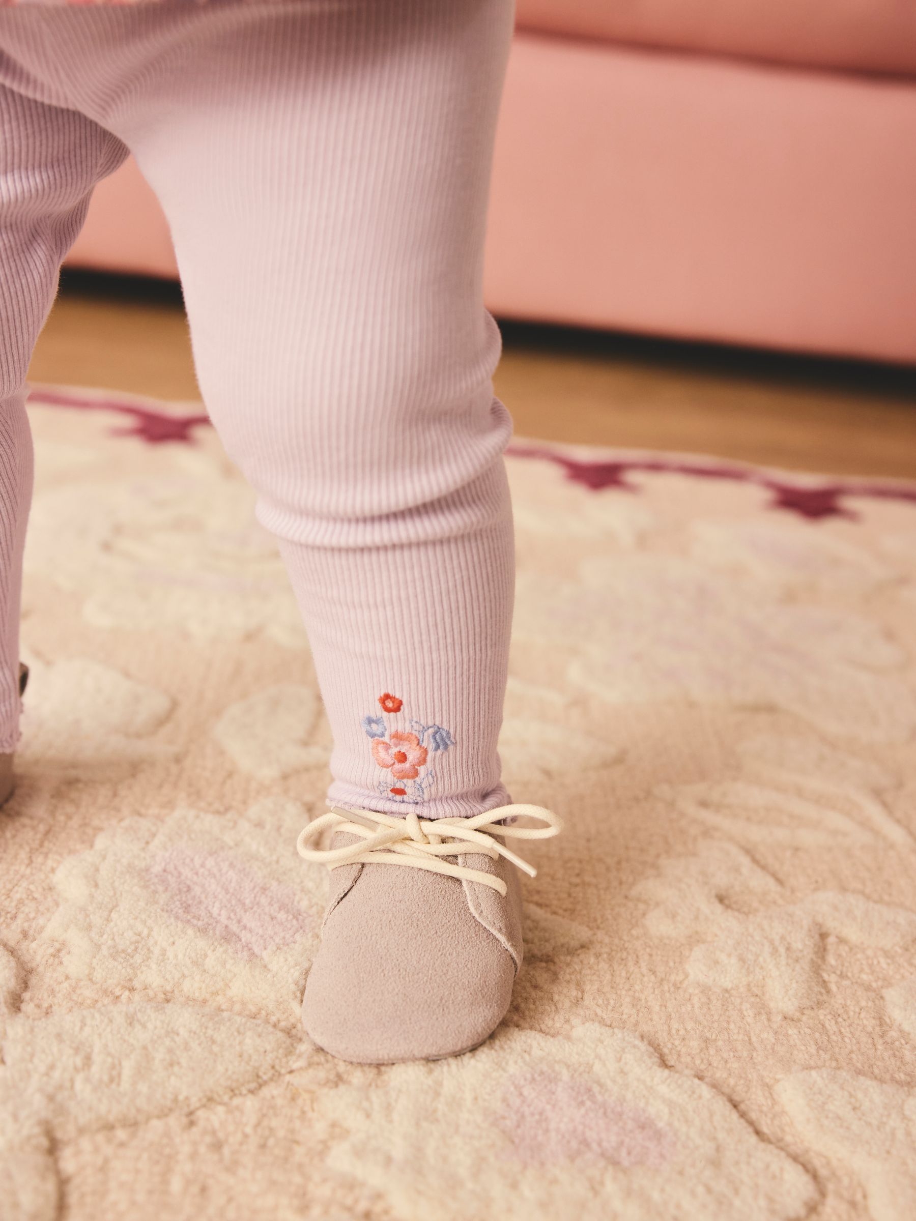Buy Cath Kidston Red Floral Baby Collared Jersey Top & Legging Set from ...