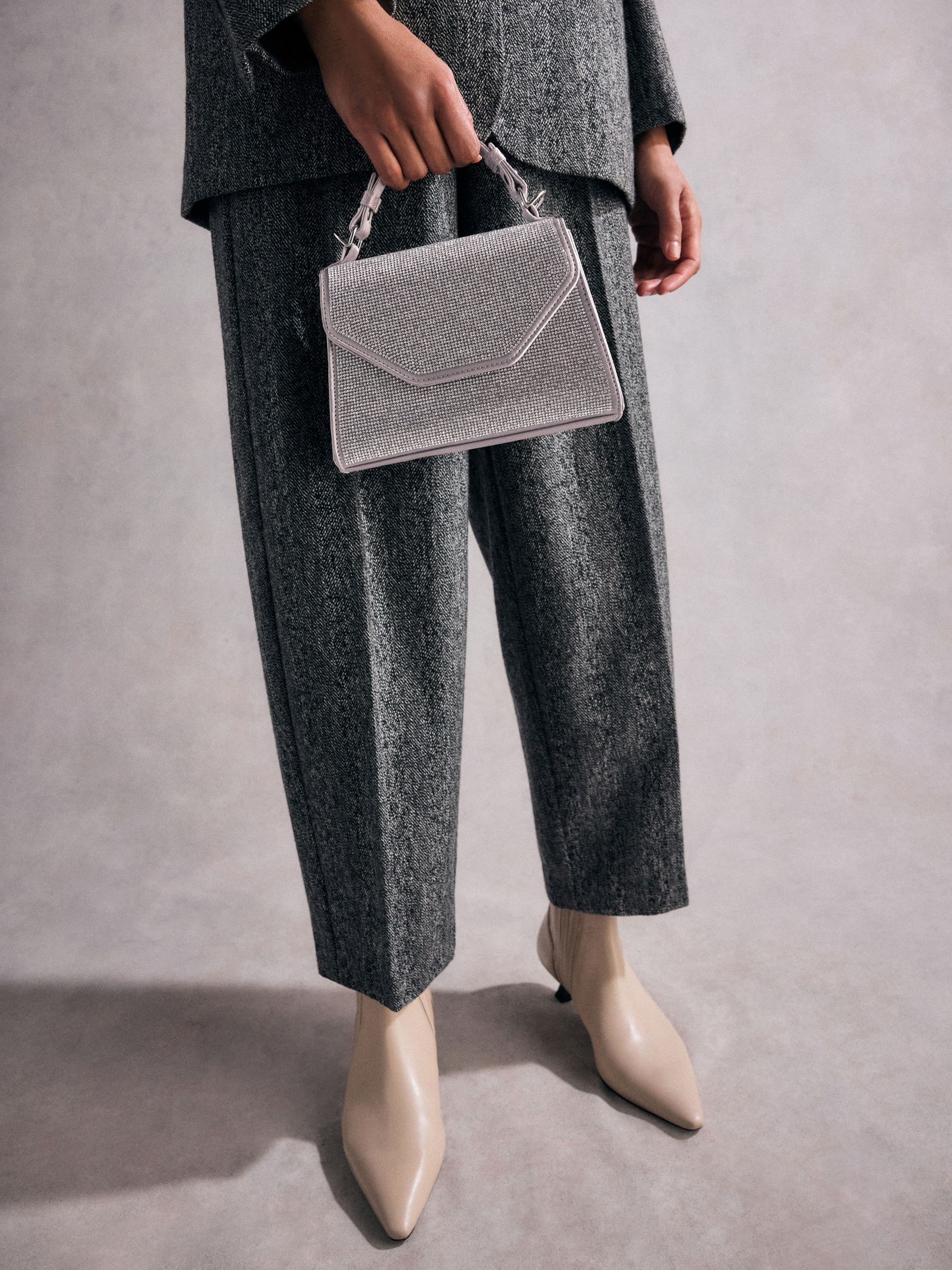 Buy Silver Tabitha Simmons Stella Sparkle Handheld Bag from the Next UK ...