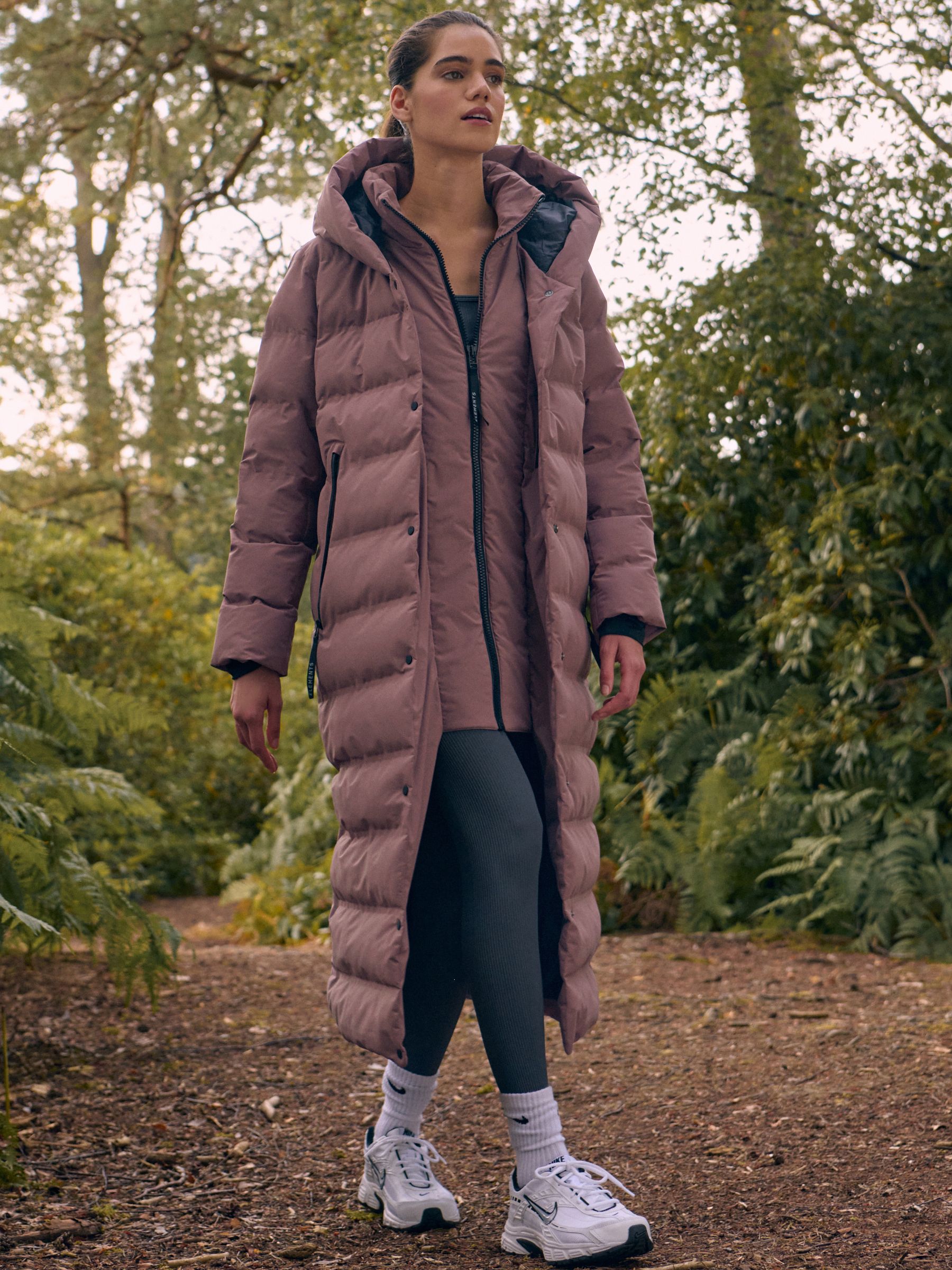 Buy Rose Pink Elements Waterproof Padded Coat from the Next UK online shop