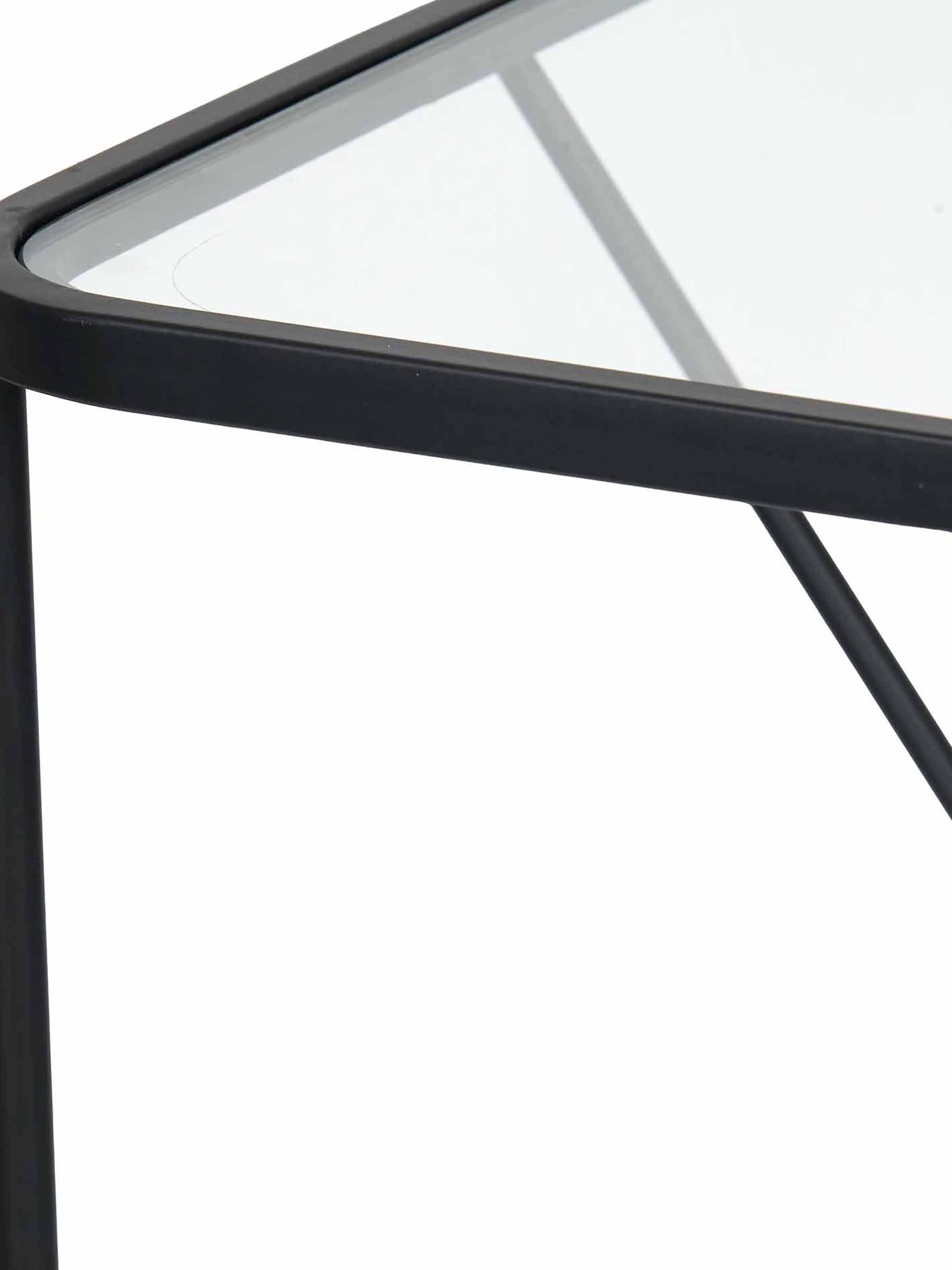 Buy Pacific Glass and Black Roxy Metal Side Table from the Next UK ...