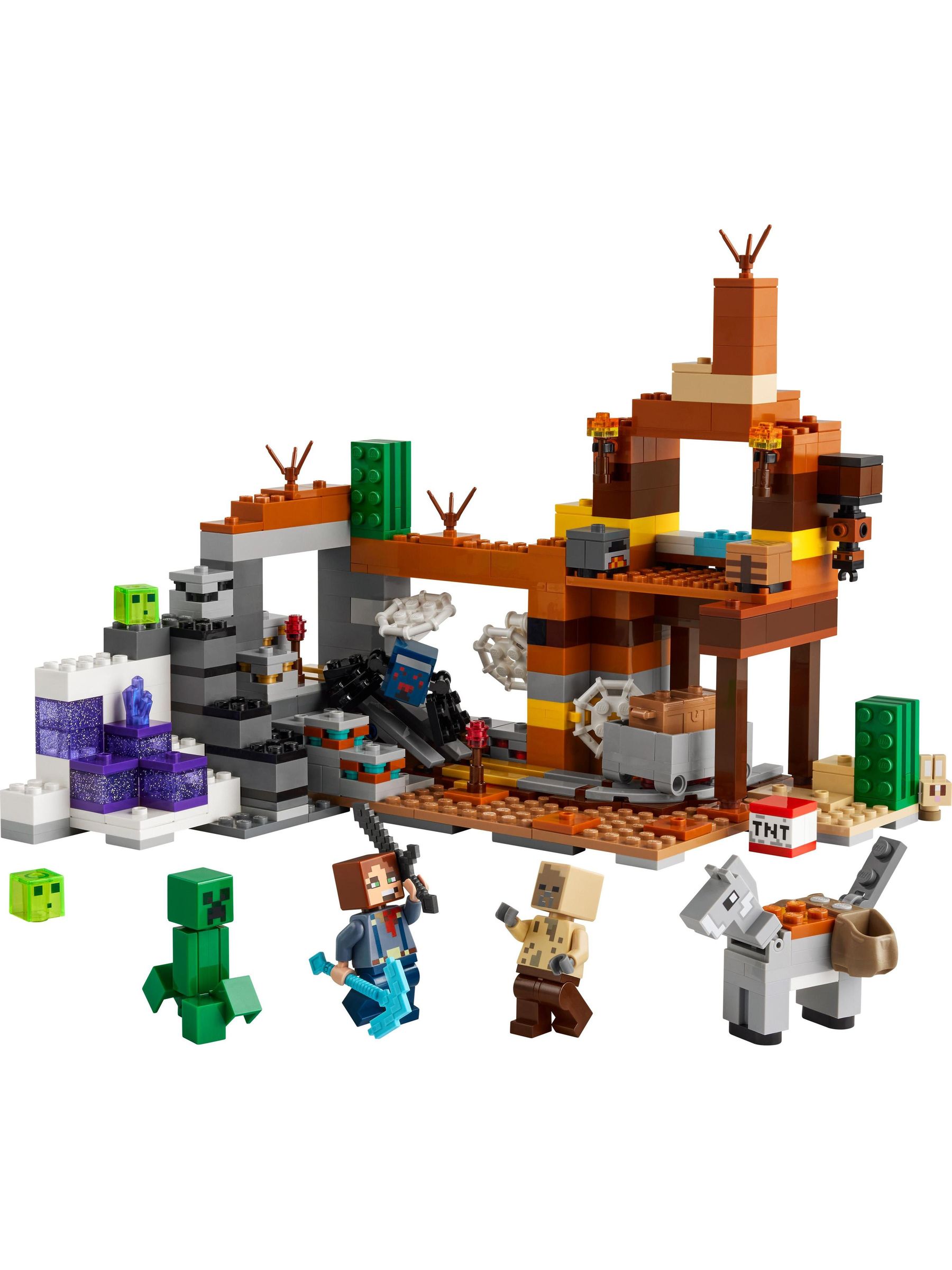 Buy LEGO Minecraft The Badlands Mineshaft Toy Set from the Next UK ...