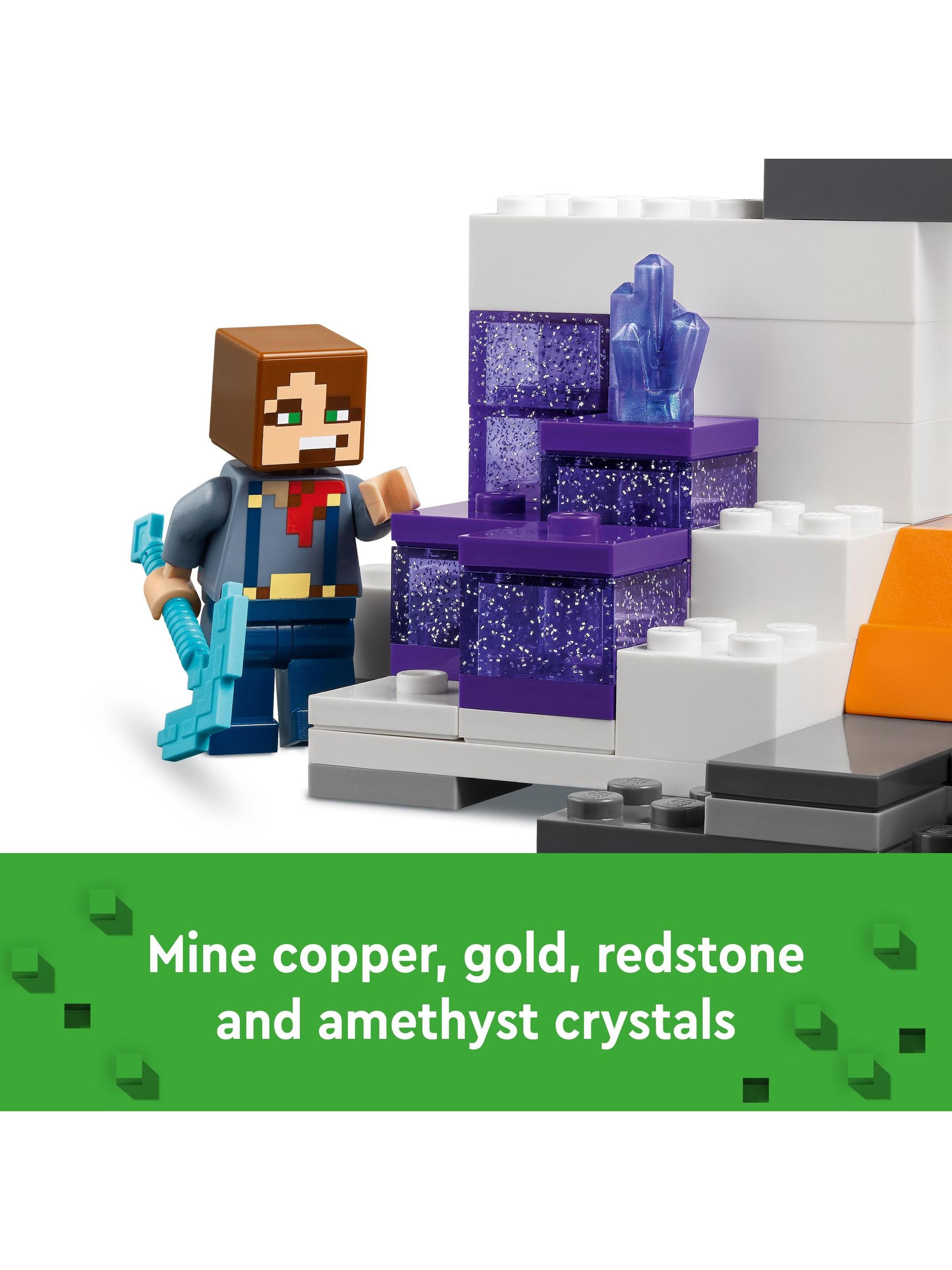 Buy LEGO Minecraft The Badlands Mineshaft Toy Set from the Next UK ...