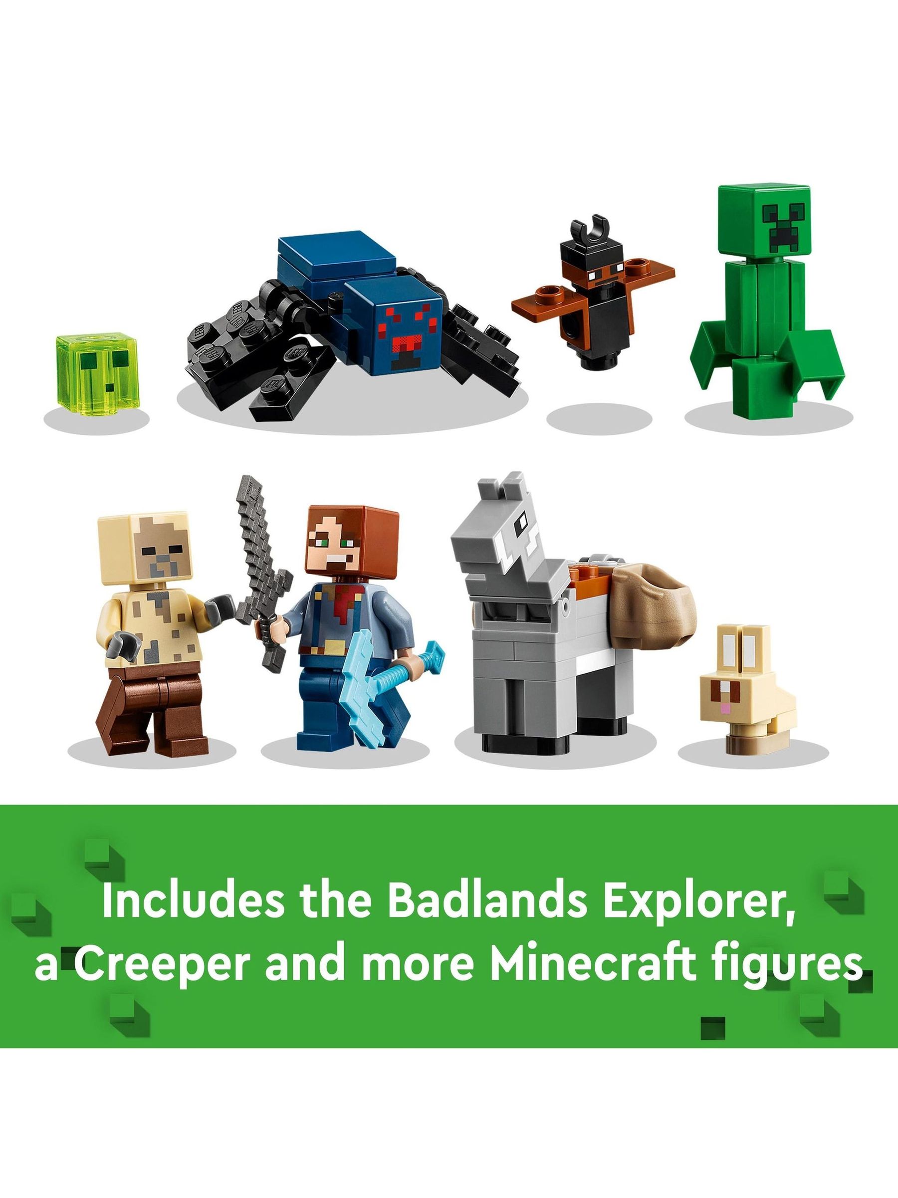 Buy LEGO Minecraft The Badlands Mineshaft Toy Set from the Next UK ...