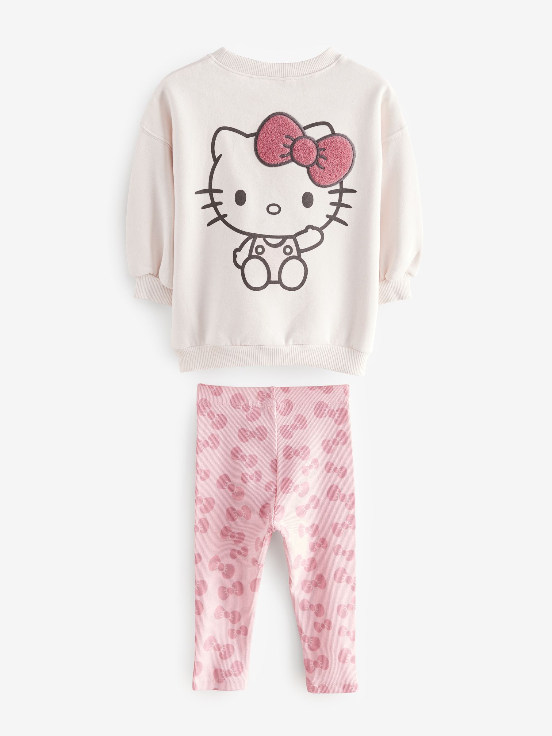 Buy Pink Hello Kitty Sweatshirt and Leggings Set (3mths-7yrs) from the ...