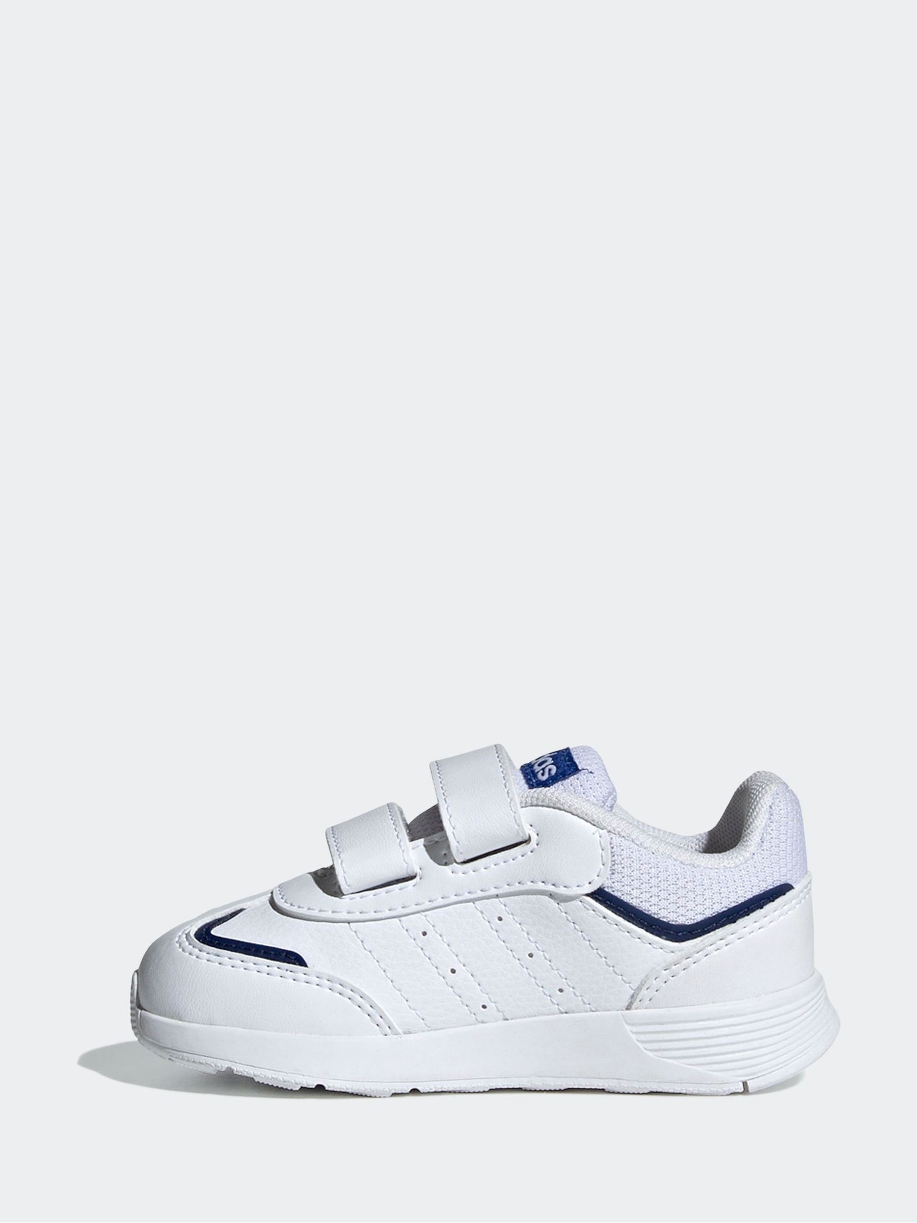Buy adidas White/Blue Kids Tensaur Switch Shoes from the Next UK online ...