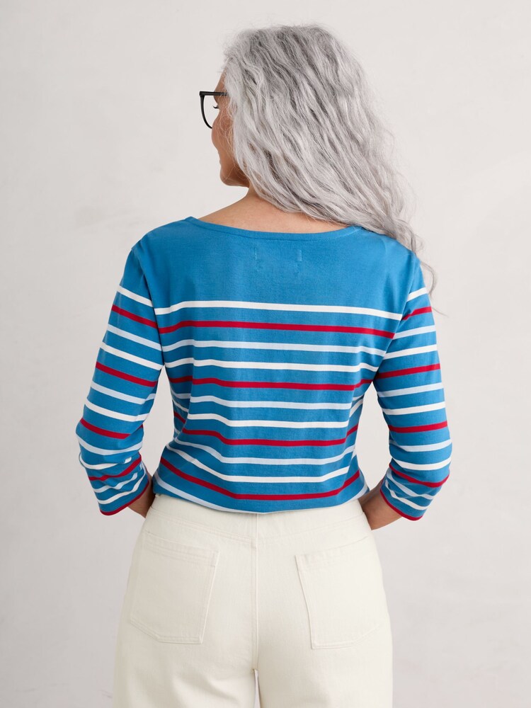 Buy Seasalt Cornwall Blue Sailor Top from the Next UK online shop