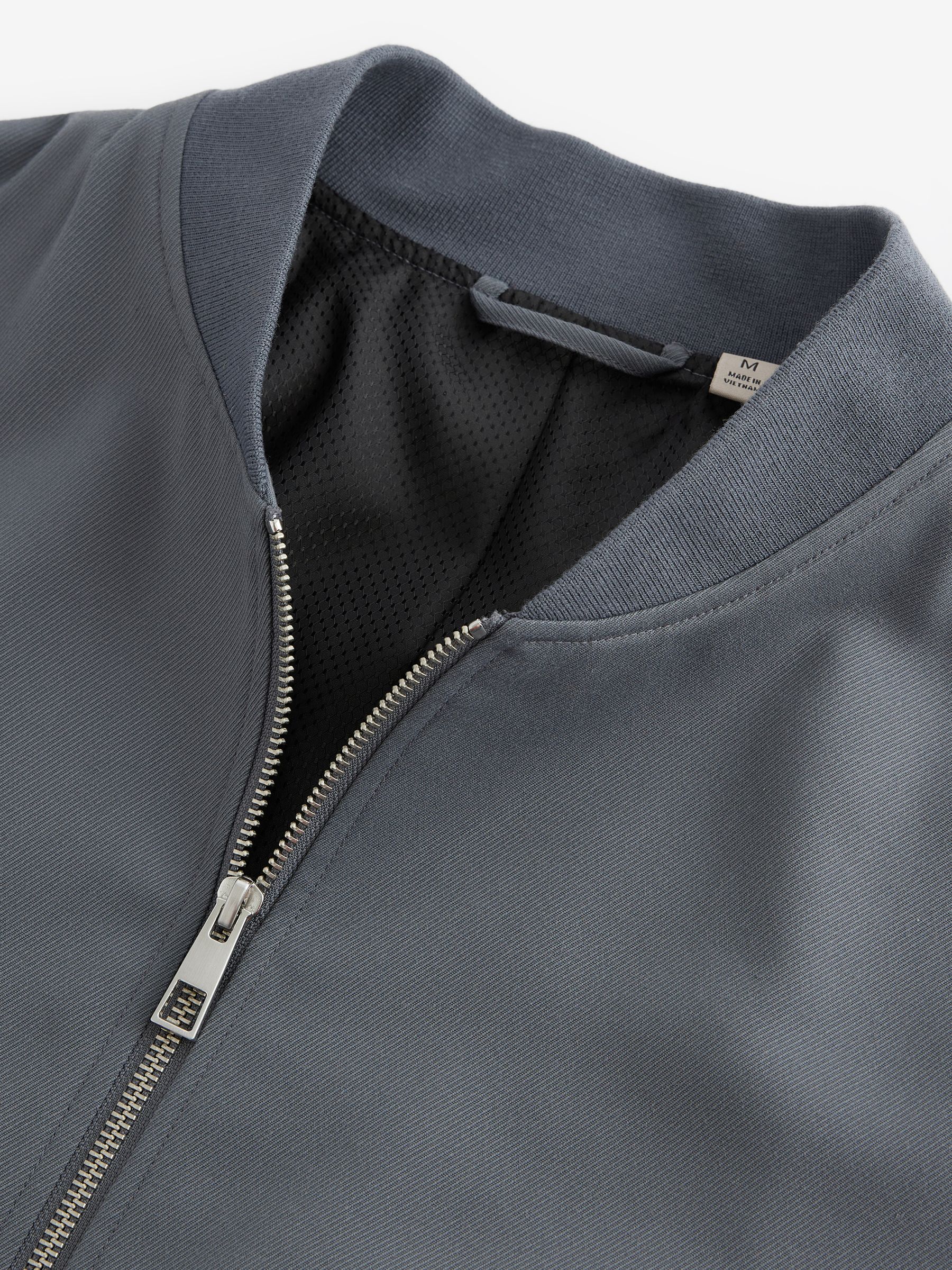 Buy Steel Blue Smart Bomber Jacket from the Next UK online shop