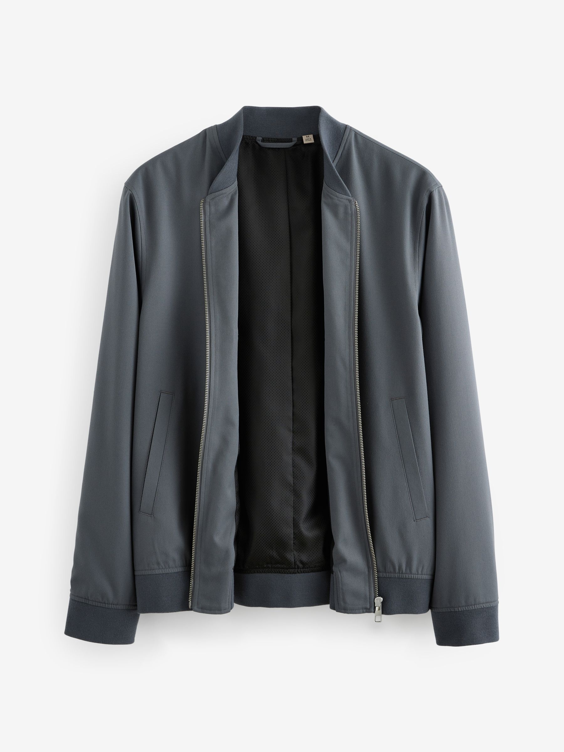 Buy Steel Blue Smart Bomber Jacket from the Next UK online shop