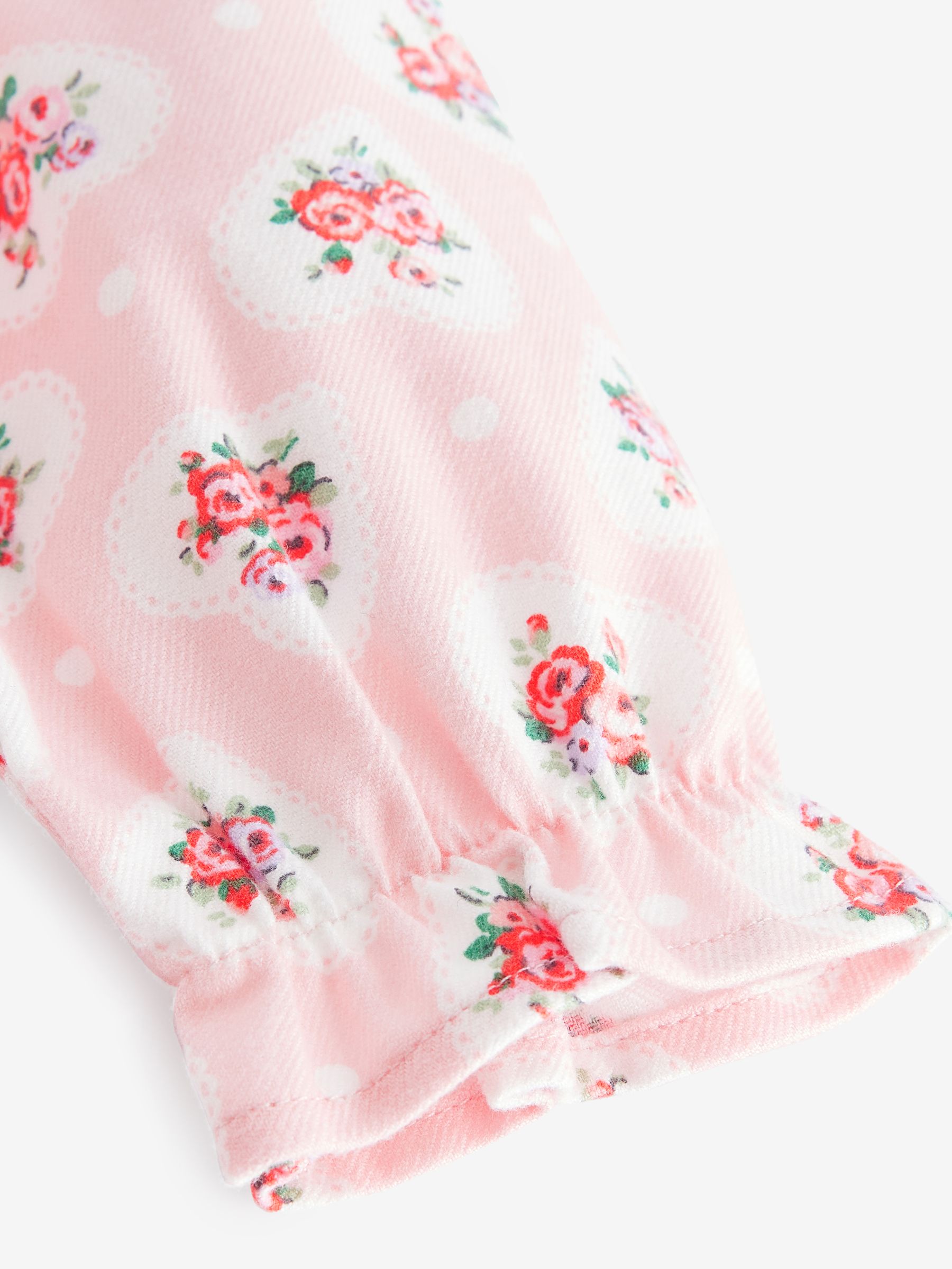 Buy Pink Cath Kidston Woven Button Through Floral Pyjamas from the Next ...