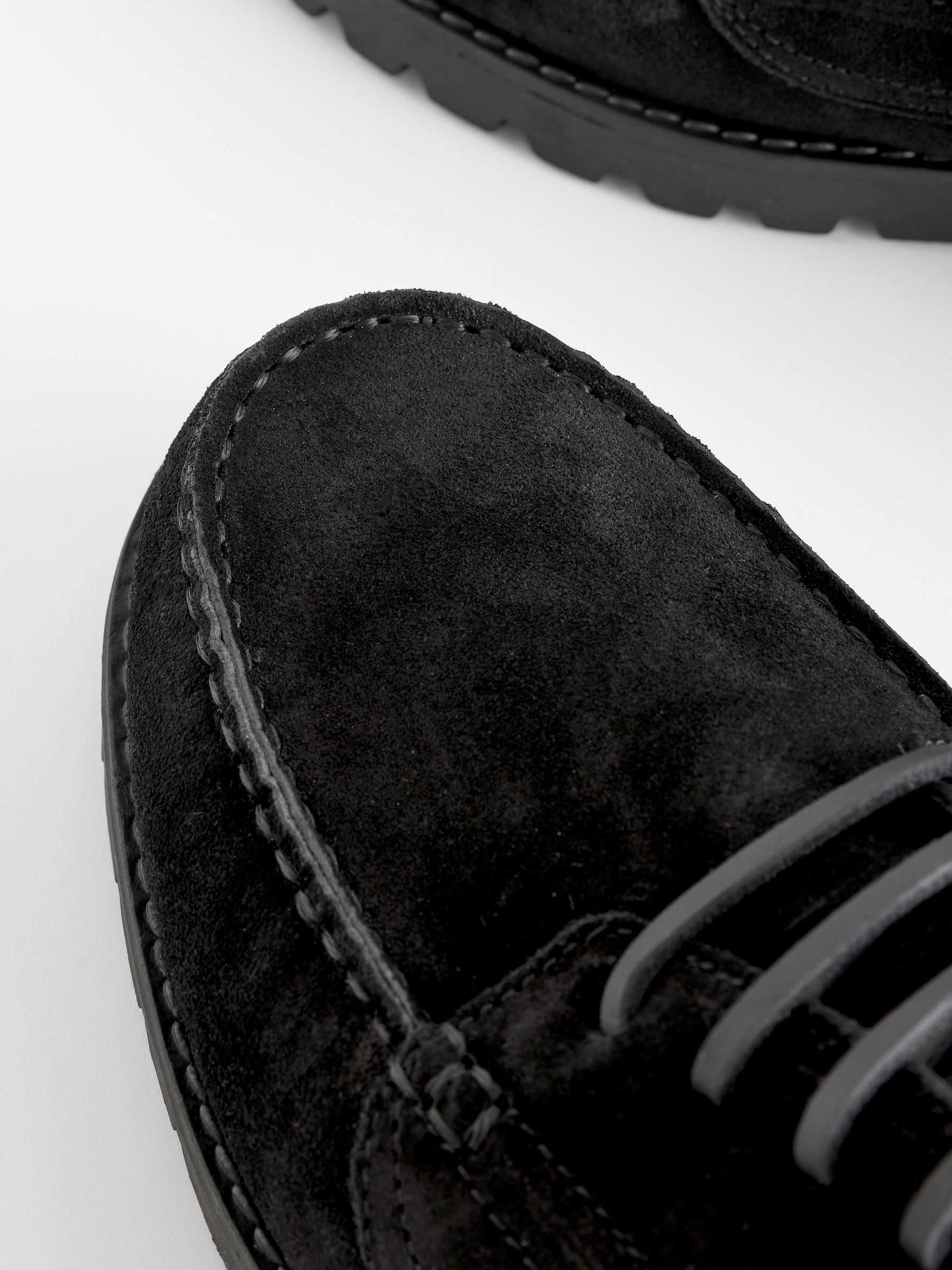 Buy Black Leather Boat Shoes from Next Ireland
