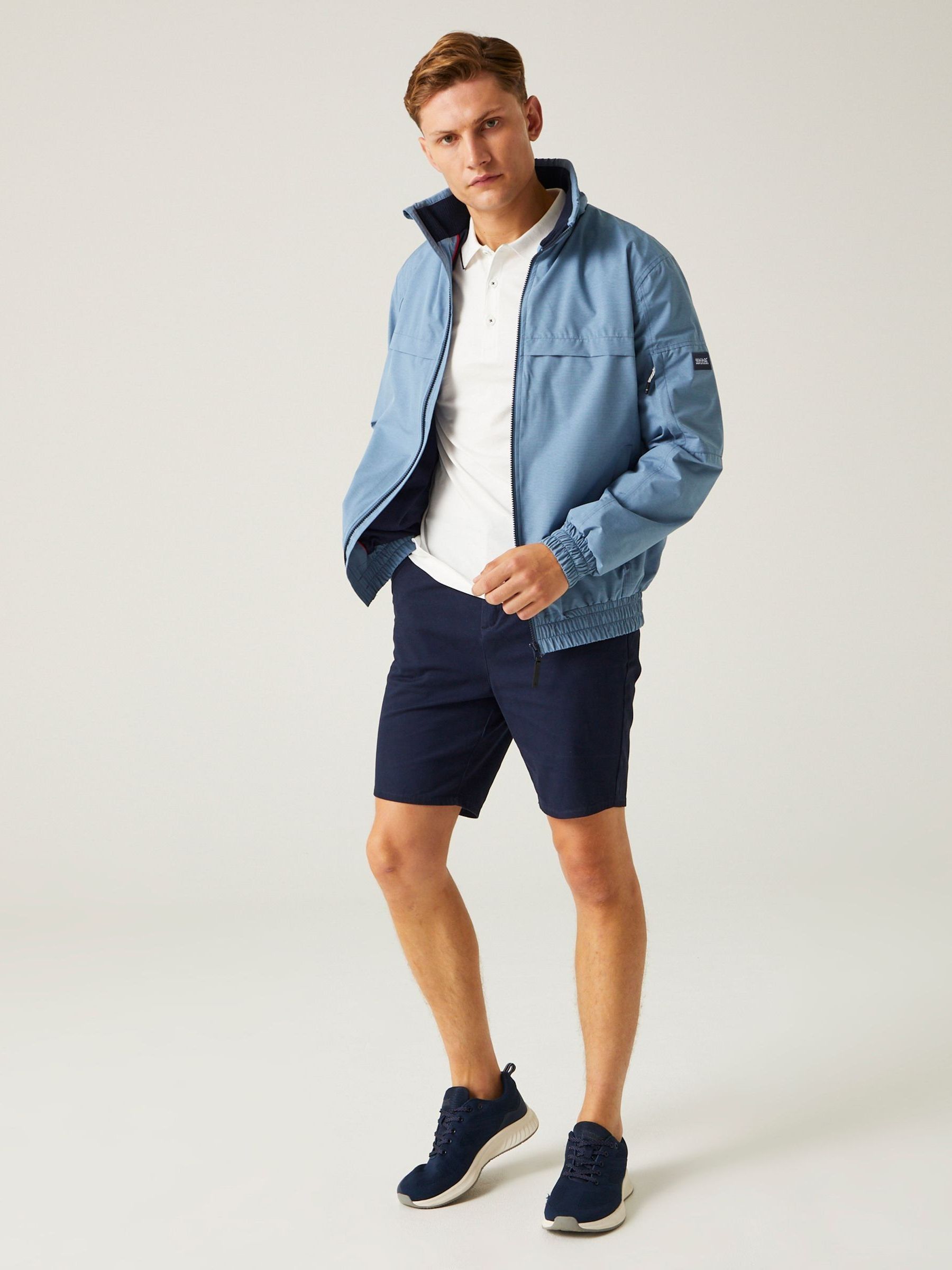 Buy Regatta Light Blue Shorebay II Waterproof Jacket from the Next UK ...